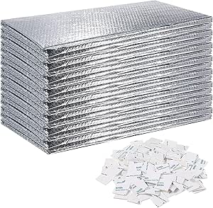 Generic ABC1 Garage Door Insulation Kit - 16 Pcs Double Bubble ...