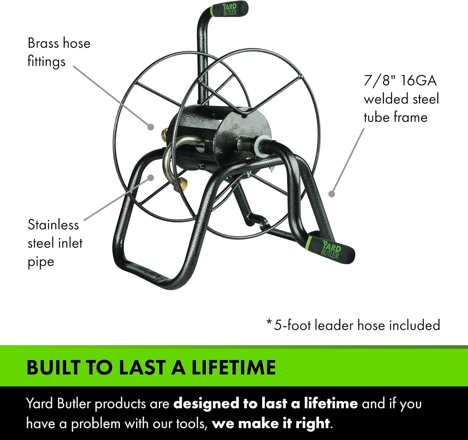 Yard Butler Handy Reel & Step Spike Sprinkler Stand Thailand | Ubuy