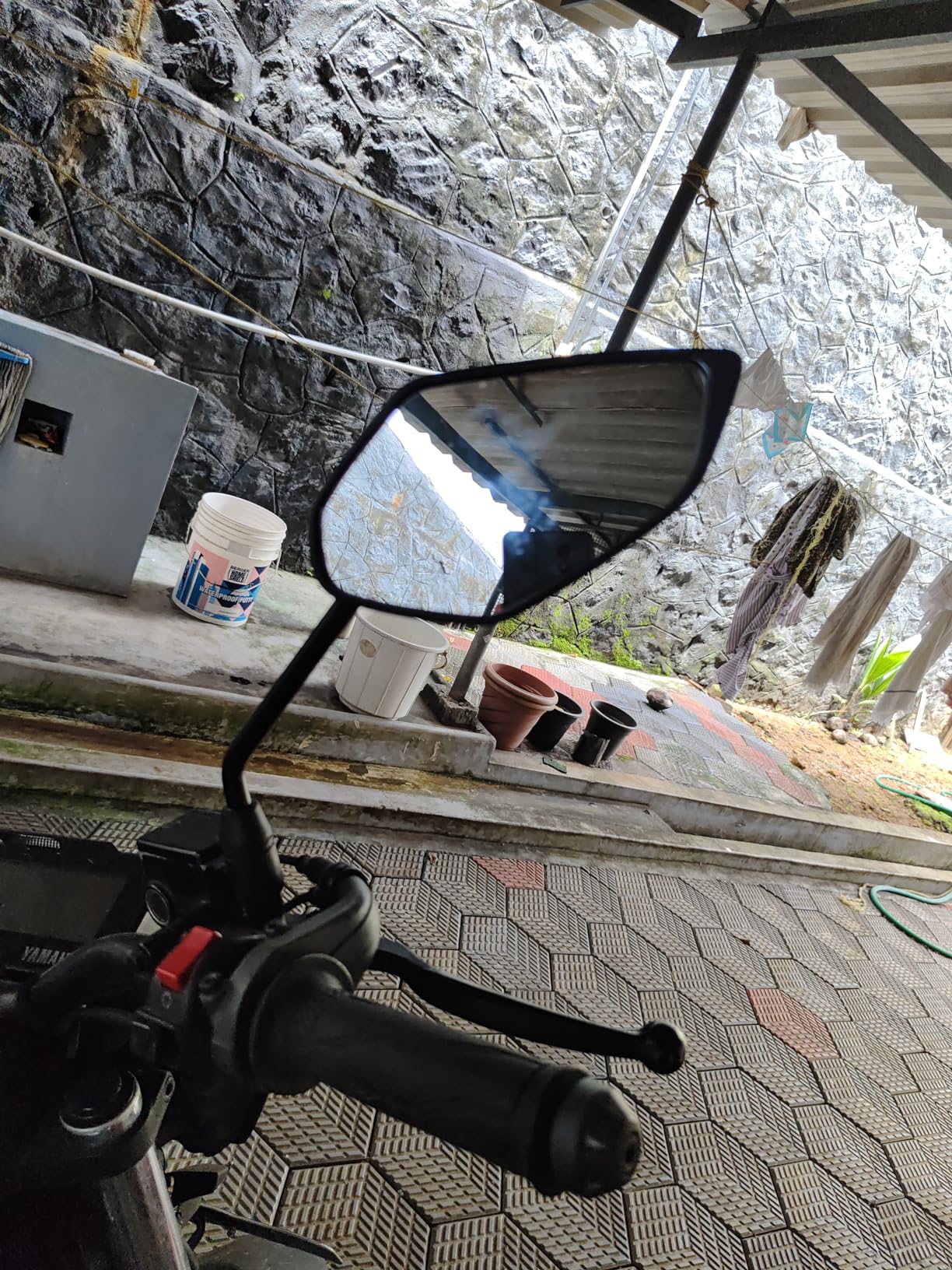 Yamaha Rear View Mirror for MT-15 (Left) | B9DF62800000 : Amazon.in ...