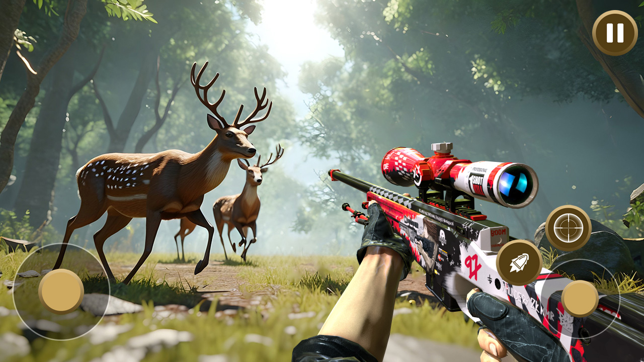 Wild Deer Animal Hunting Game: Safari Wild Hunter Life Adventure ...