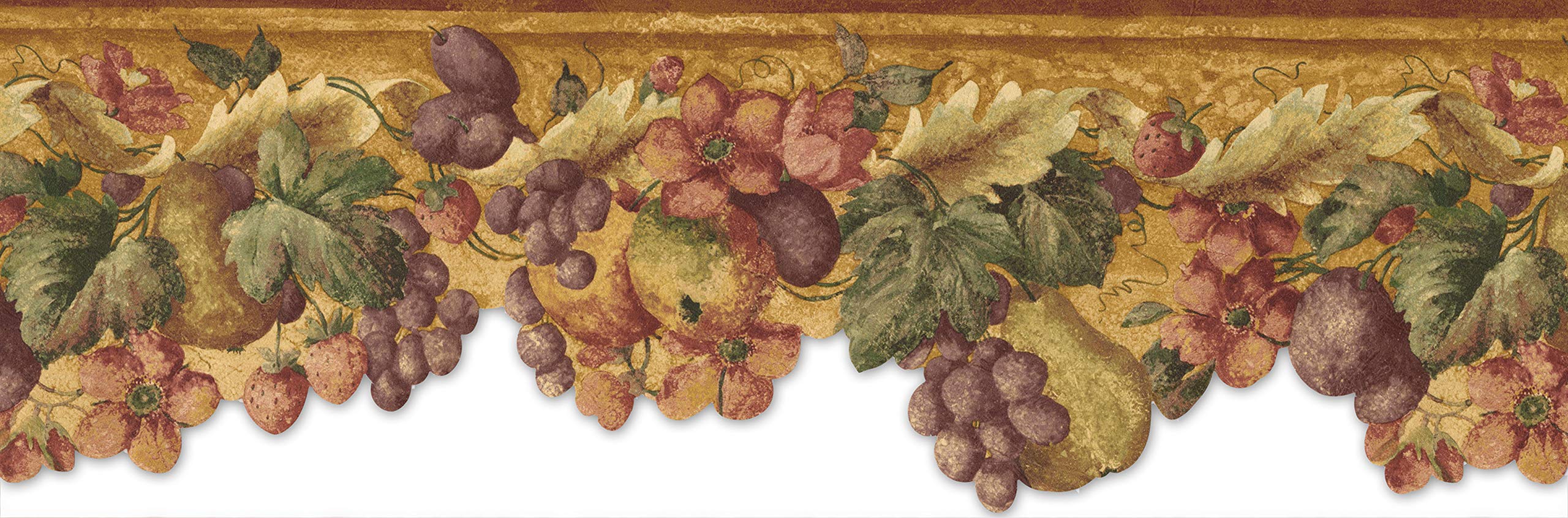 Grapes Wallpaper Border