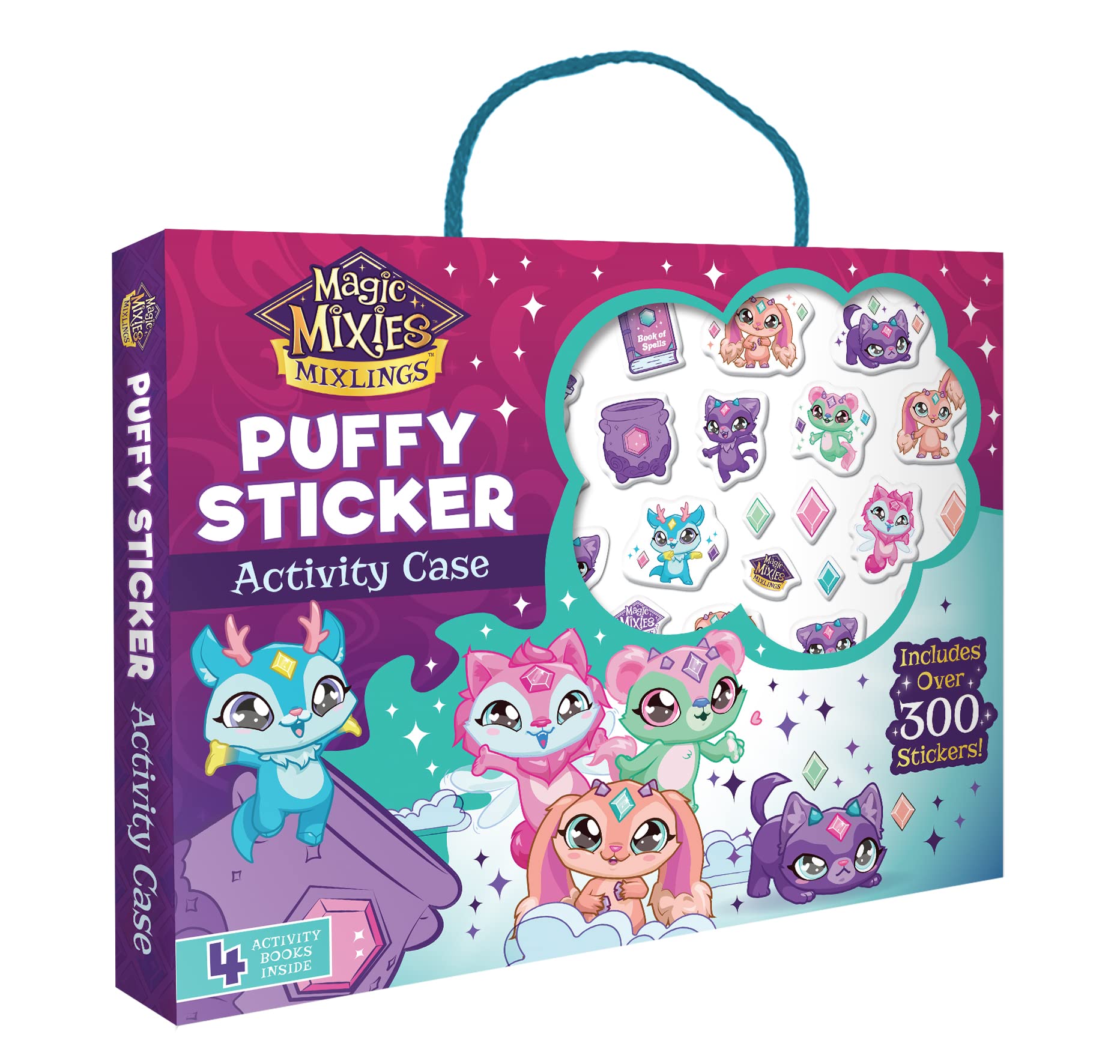 Magic Mixies Mixlings: Puffy Sticker Activity Case (Moose ...