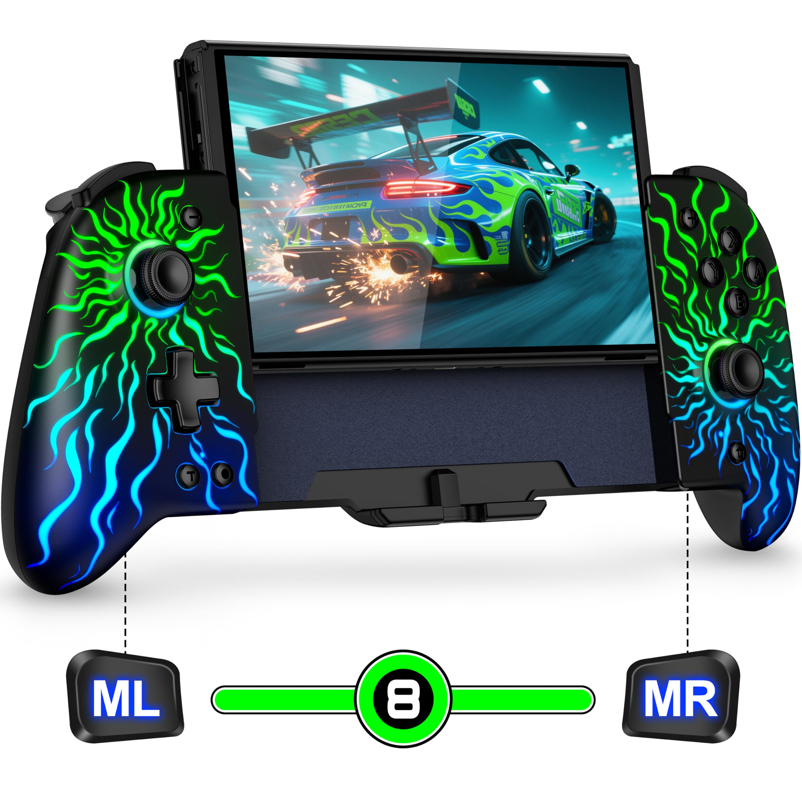 Snapklik.com : Mocagen Handheld Switch Controllers For Nintendo Switch ...