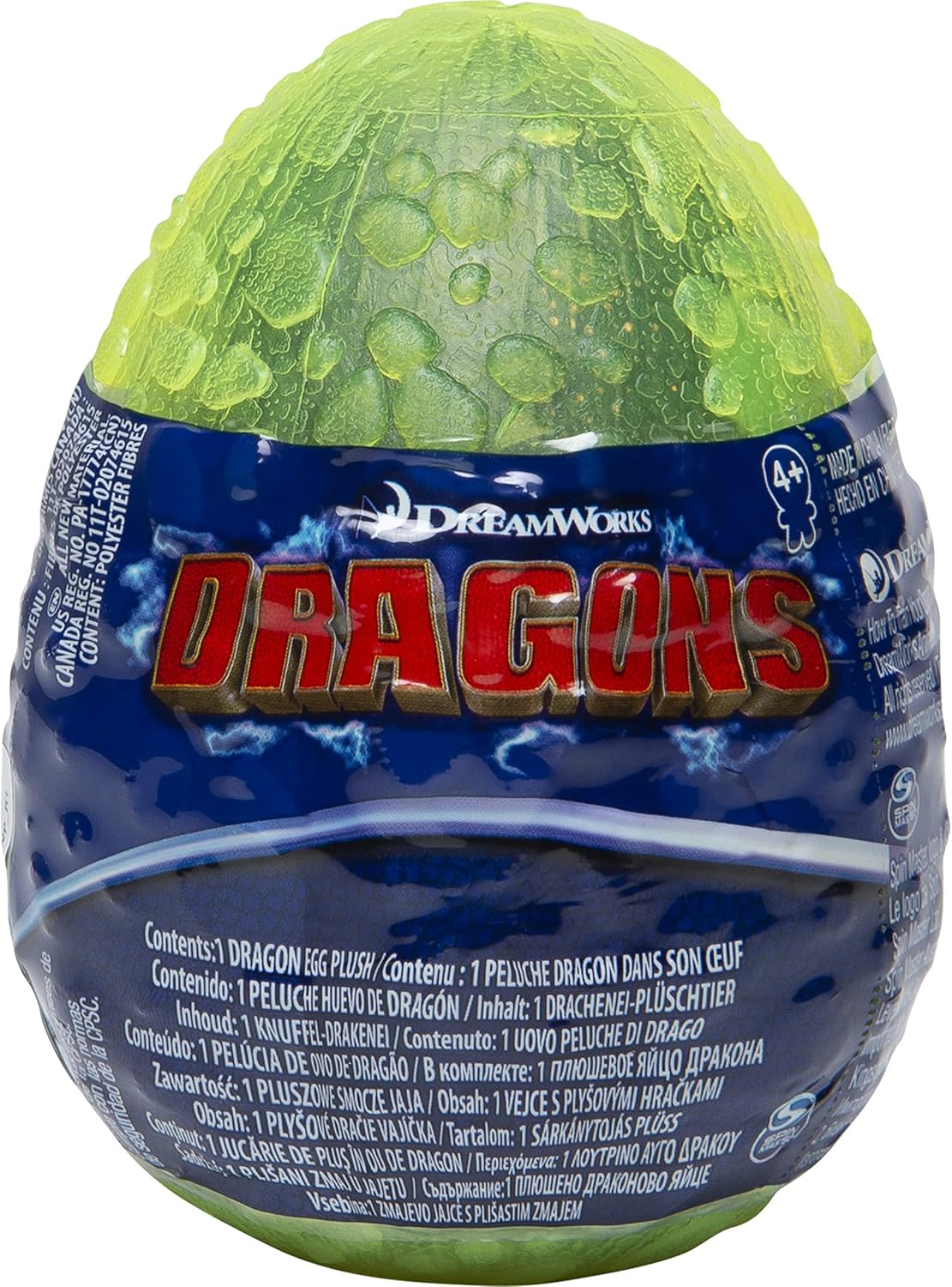 DreamWorks Dragons Legends Evolved Collectible 3-inch Plush Dragon in ...