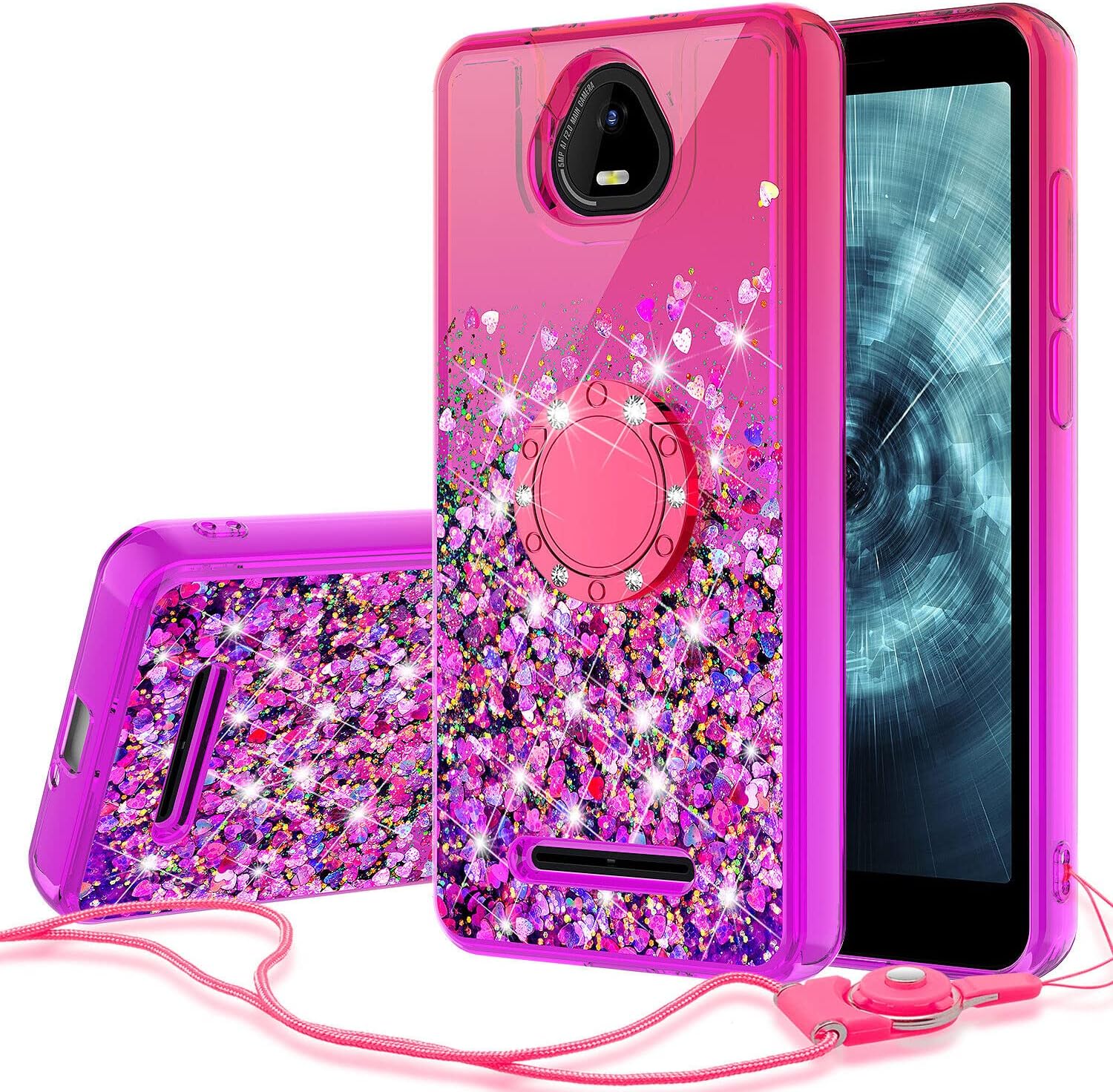 Amazon.com: SPYCASE Phone Case for Schok Volt SV55 (SV55216) Case TPU ...