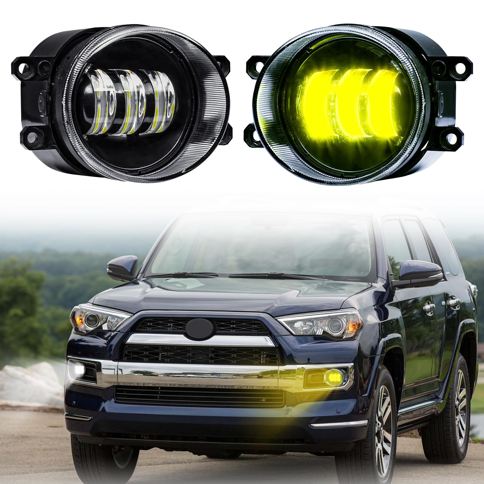 Amazon.com: BreTrewri Daytime Running Lights Fog Lights Fit for 2014 ...