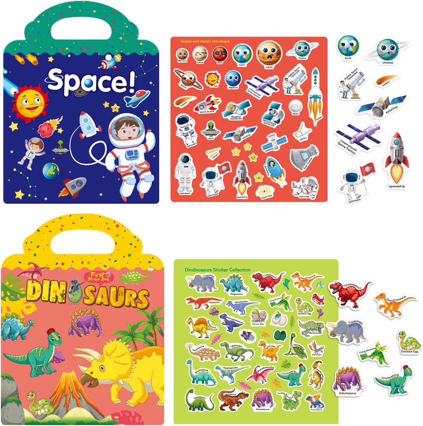 Amazon Reusable Sticker Books For Kids Age 2 4 Dinosaur Sticker amazon-reusable-sticker-books-for-kids-age-2-4-dinosaur-sticker