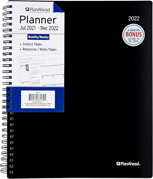 PlanAhead 2021 2022 Planner Academic Weekly Monthly Planner 8 1 X PlanAhead 2021 2022 Planner Academic Weekly Monthly Planner 8 1 X