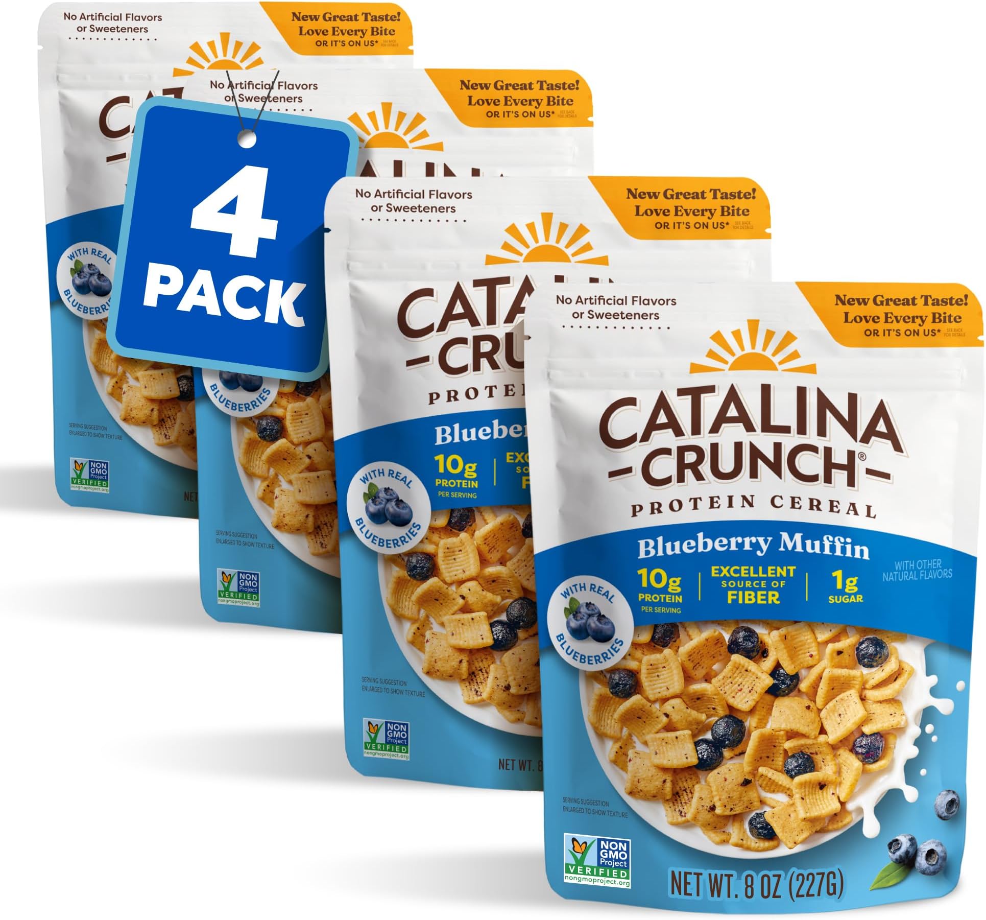 Amazon.com: Catalina Crunch Protein Cereal | Breakfast Cereal with 10g ...