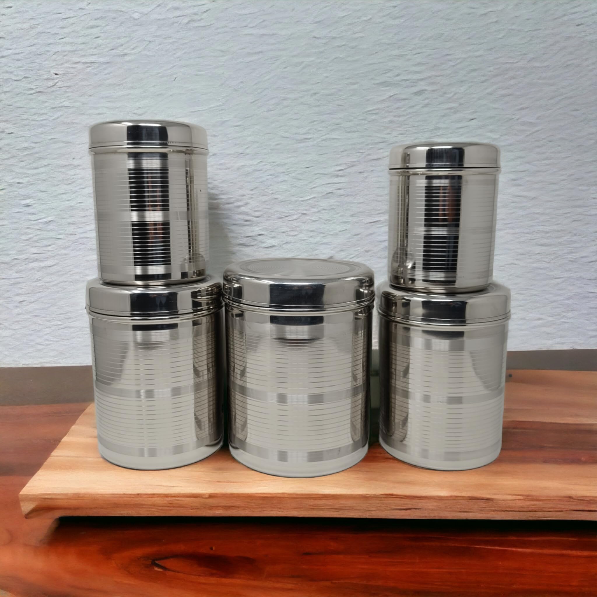 ATROCK Masala Box For Kitchen | Stainless Steel Masala Dabba | Set Of 7 ...