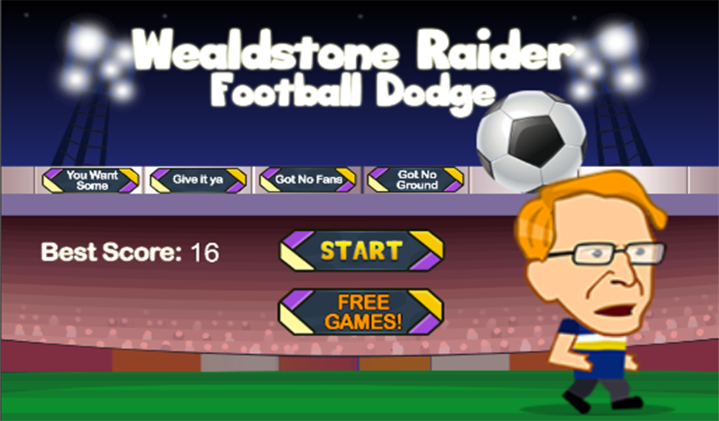 Wealdstone Raider Football Dodge - App on Amazon Appstore