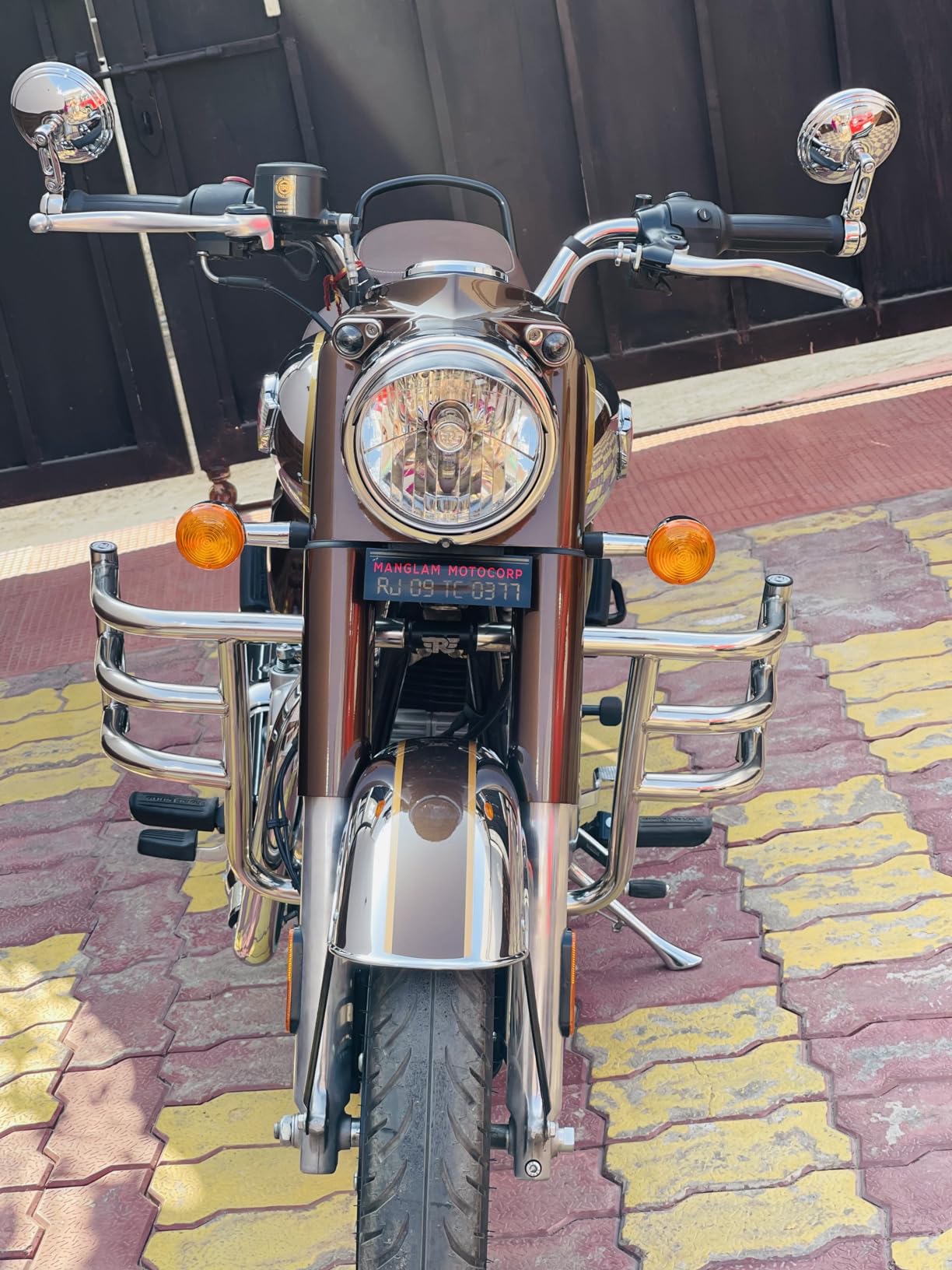 Royal Piston High Definition Round Side Mirrors Clear View 360: Wide ...