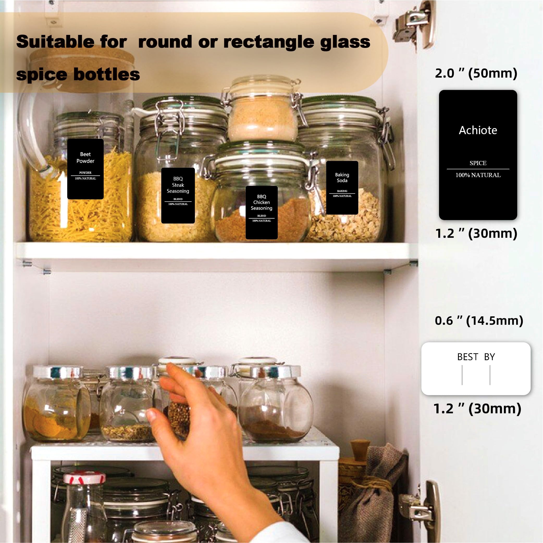 12 Inch Doll Display Stands Holder 278 Pcs Spice Jar Labels ...