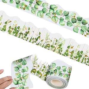 Amazon.com: Classroom Bulletin Board Borders: 36ft Eucalyptus Bulletin ...
