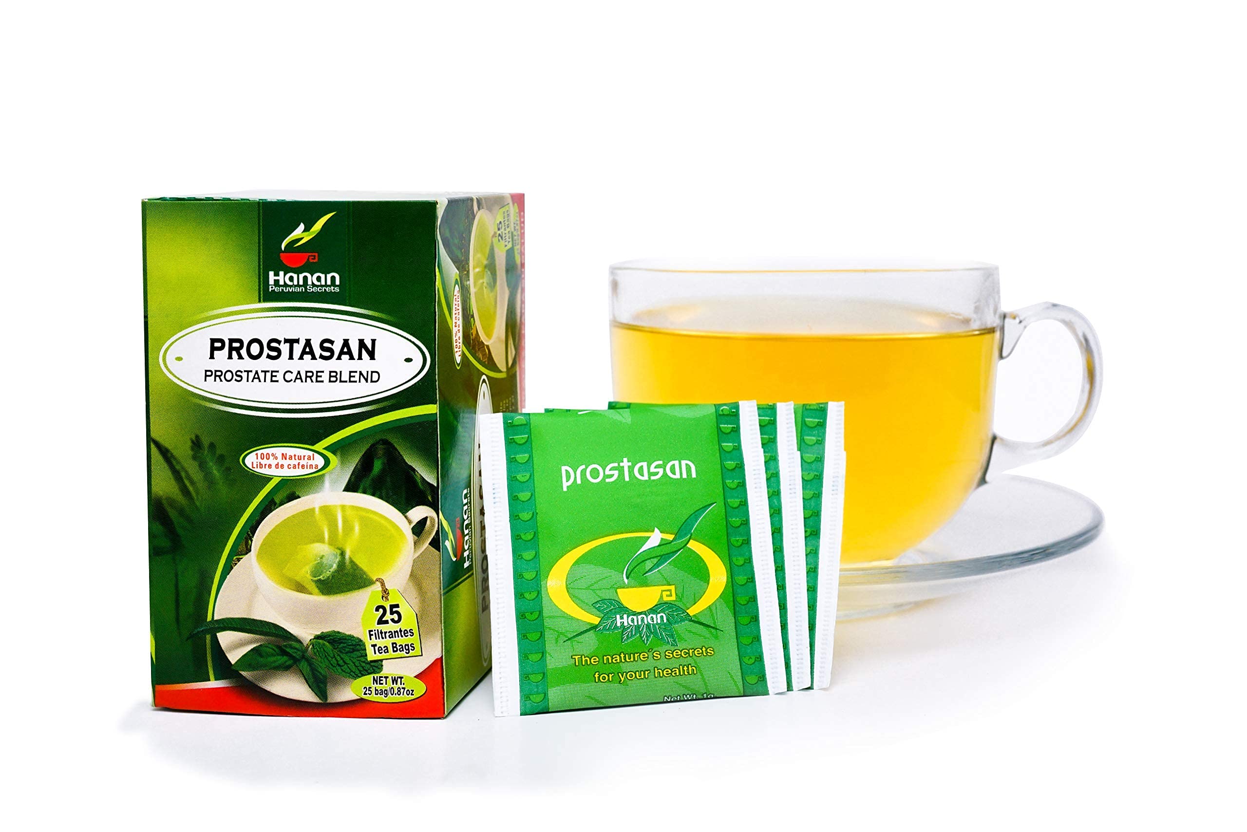 Amazon.com : Hanan Peruvian Secrets Prostasan Herbal Tea | 100% Natural ...