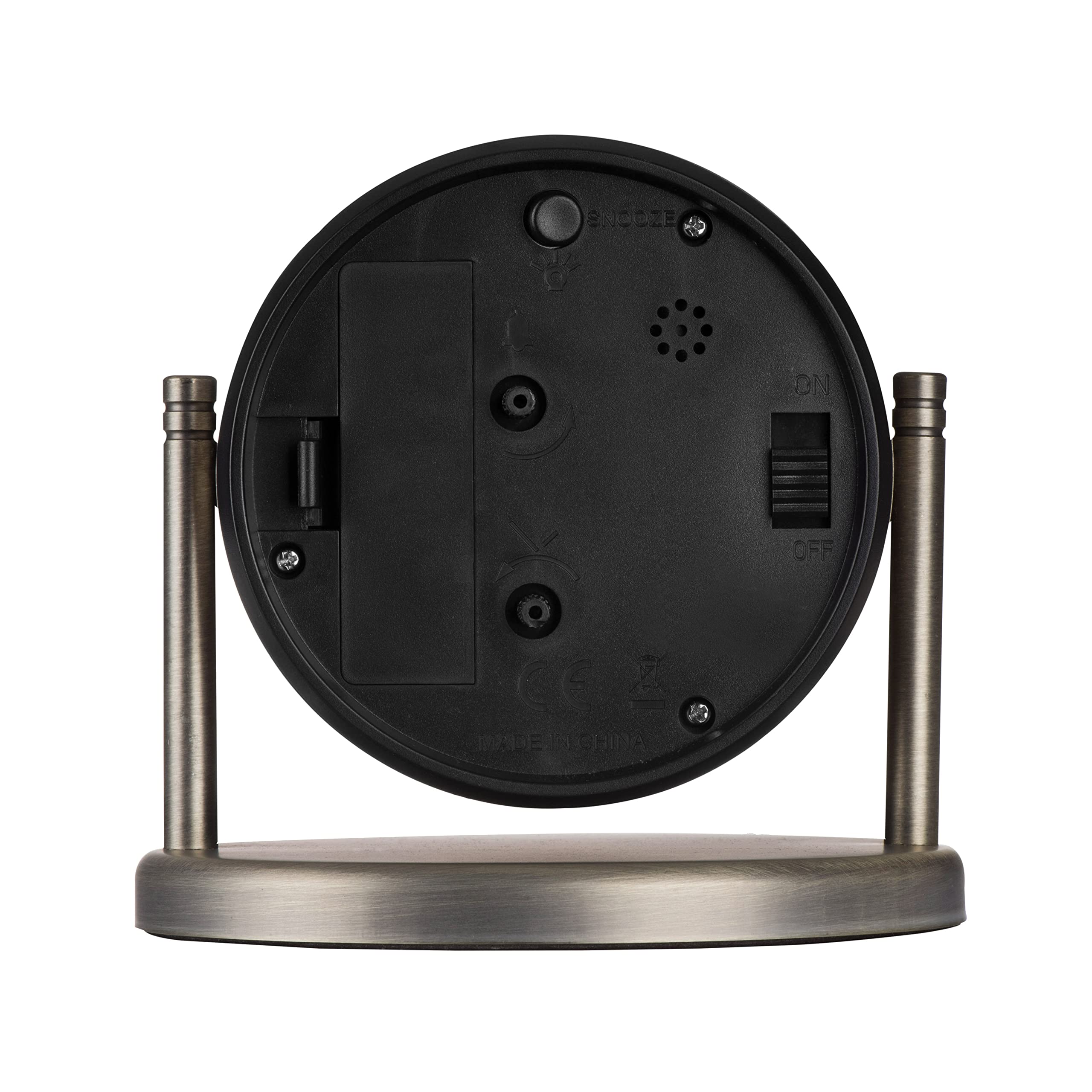 Buy Crosley Nautical Alarm Clock for Desk Side Table and Night Stand ...