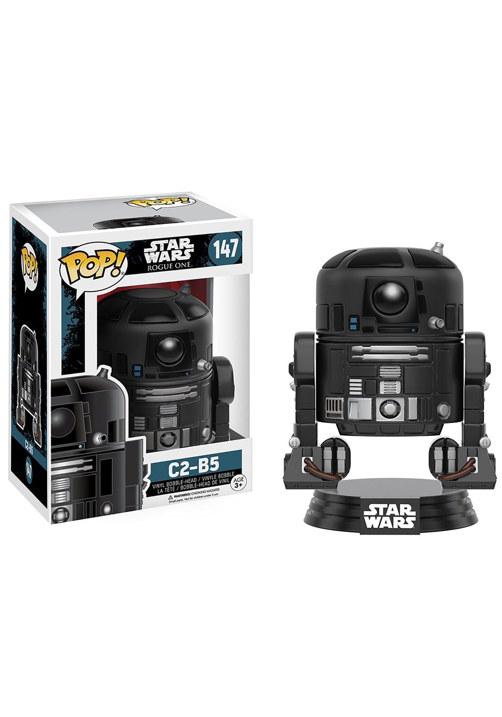 Amazon.com: Funko POP Star Wars Rogue One C2-B5 Action Figure : Funko ...