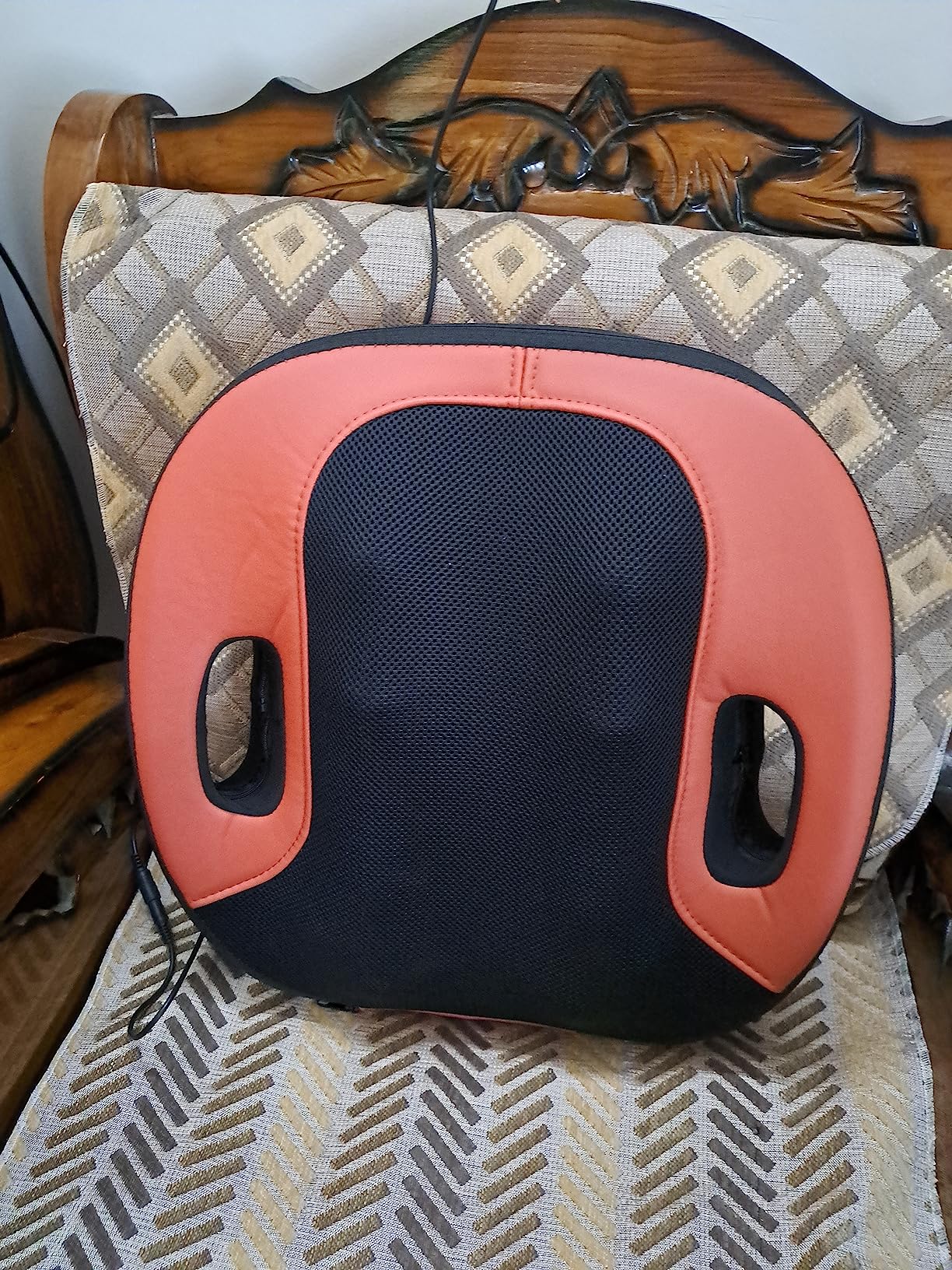 SOBO Back Massager With 12 Ball Portable Chair Massager,Electric ...