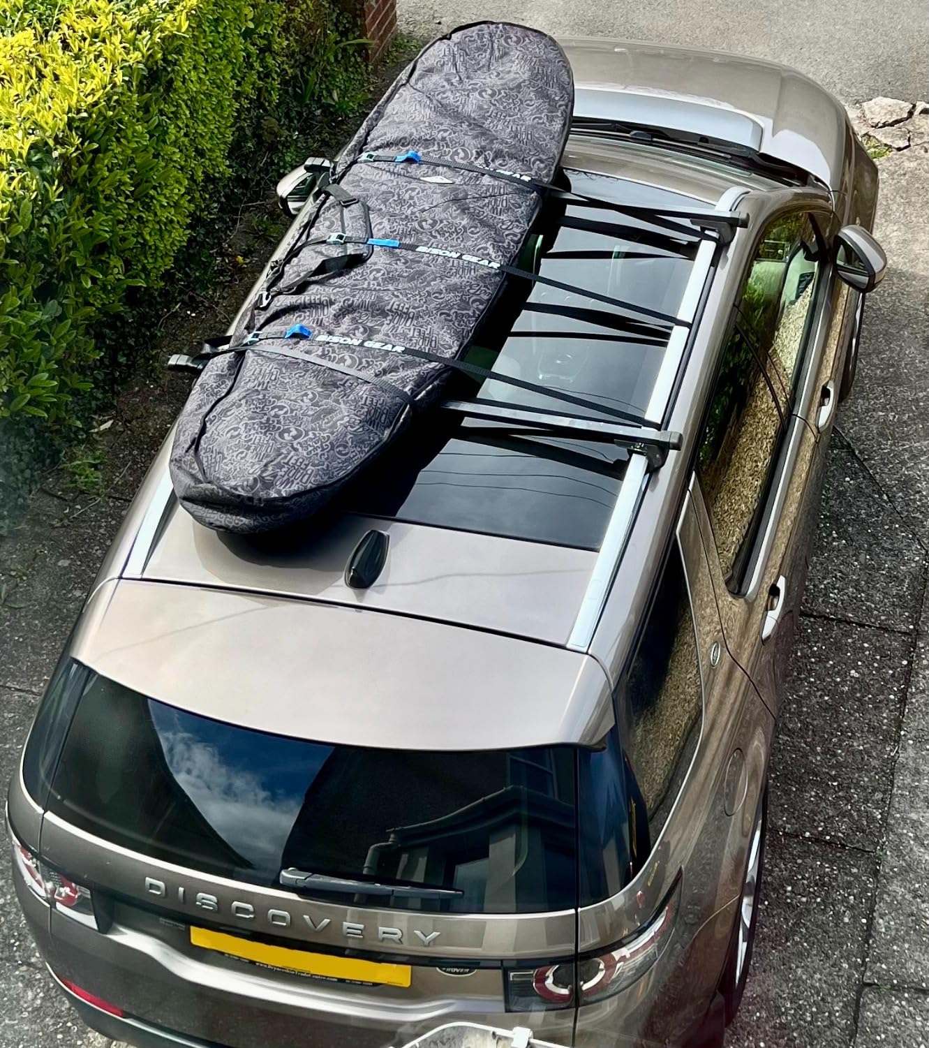 Bison Gear Premium Tie Down Straps - Car Roof Rack Straps for Surfboard ...