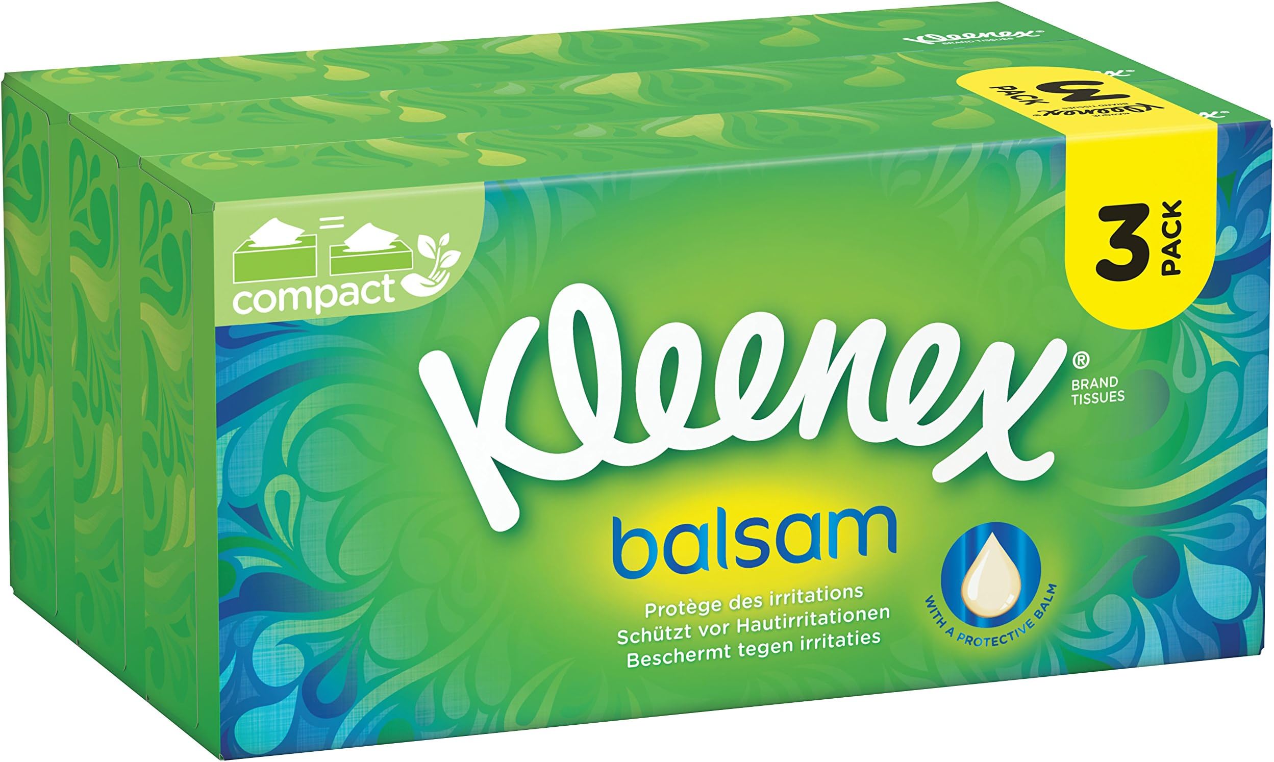 Kleenex Extra Large Facial Tissue for Men 2ply 90 Sheets, Pack of 6 : Amazon.co.uk: Grocery