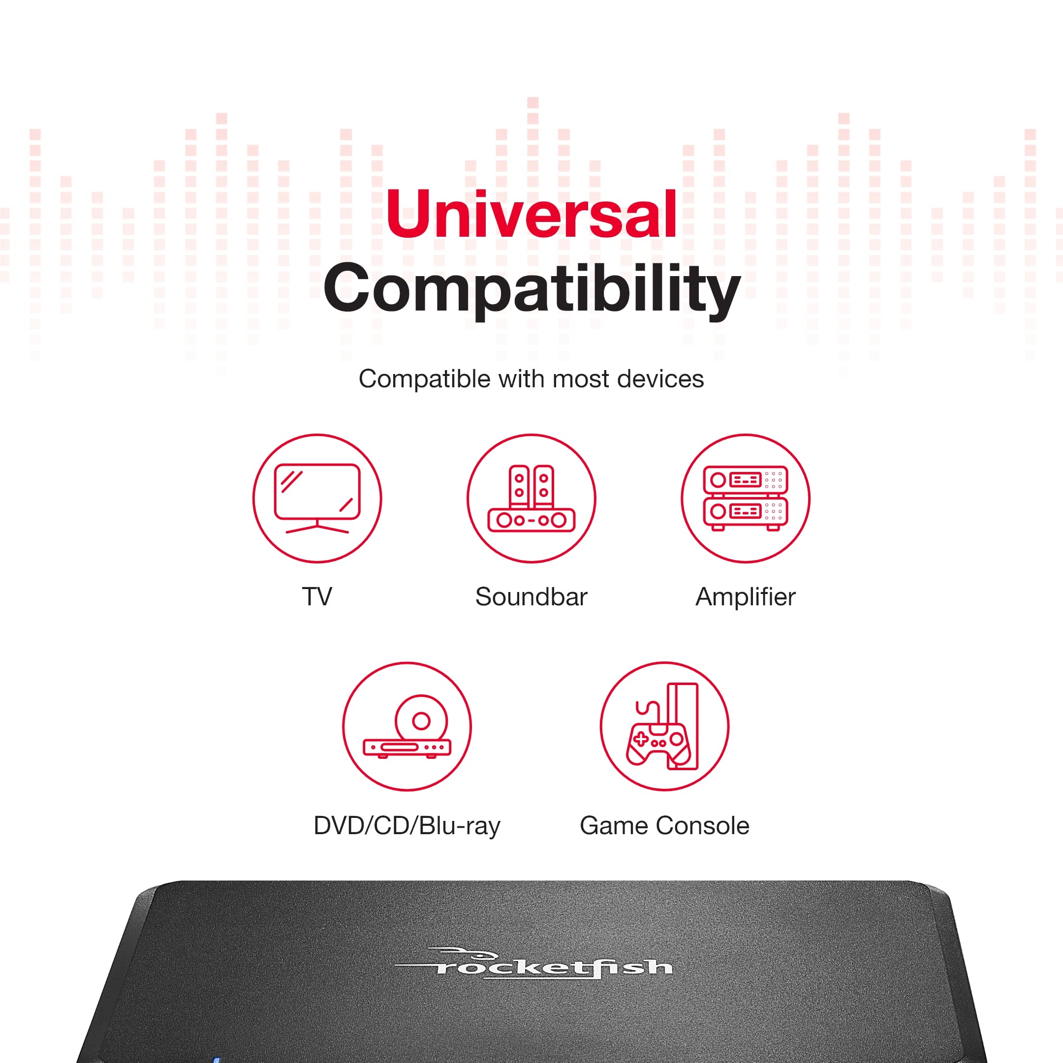 Rocketfish Wireless Home Theater Rear Speaker Kit - Surround Sound ...