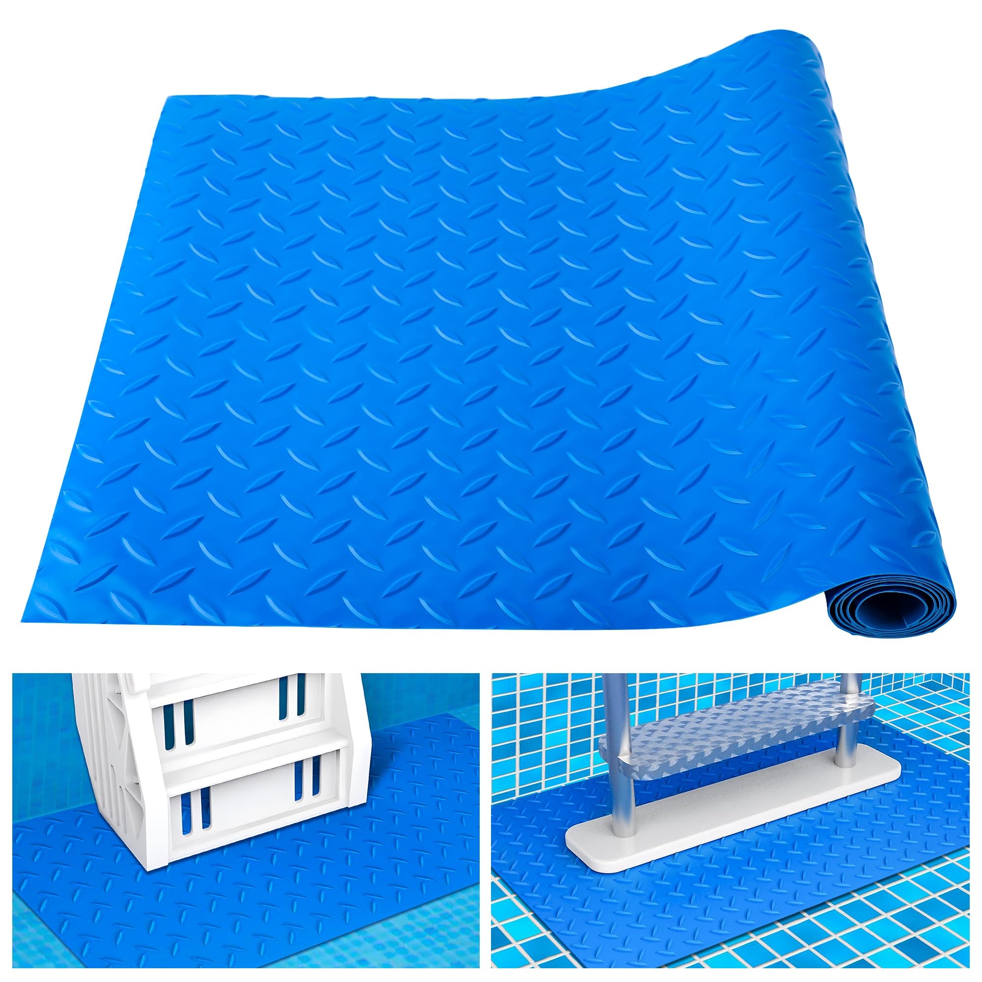 Snapklik.com : Swimming Pool Ladder Mat 16 X 36 Inch Large Pool Ladder ...