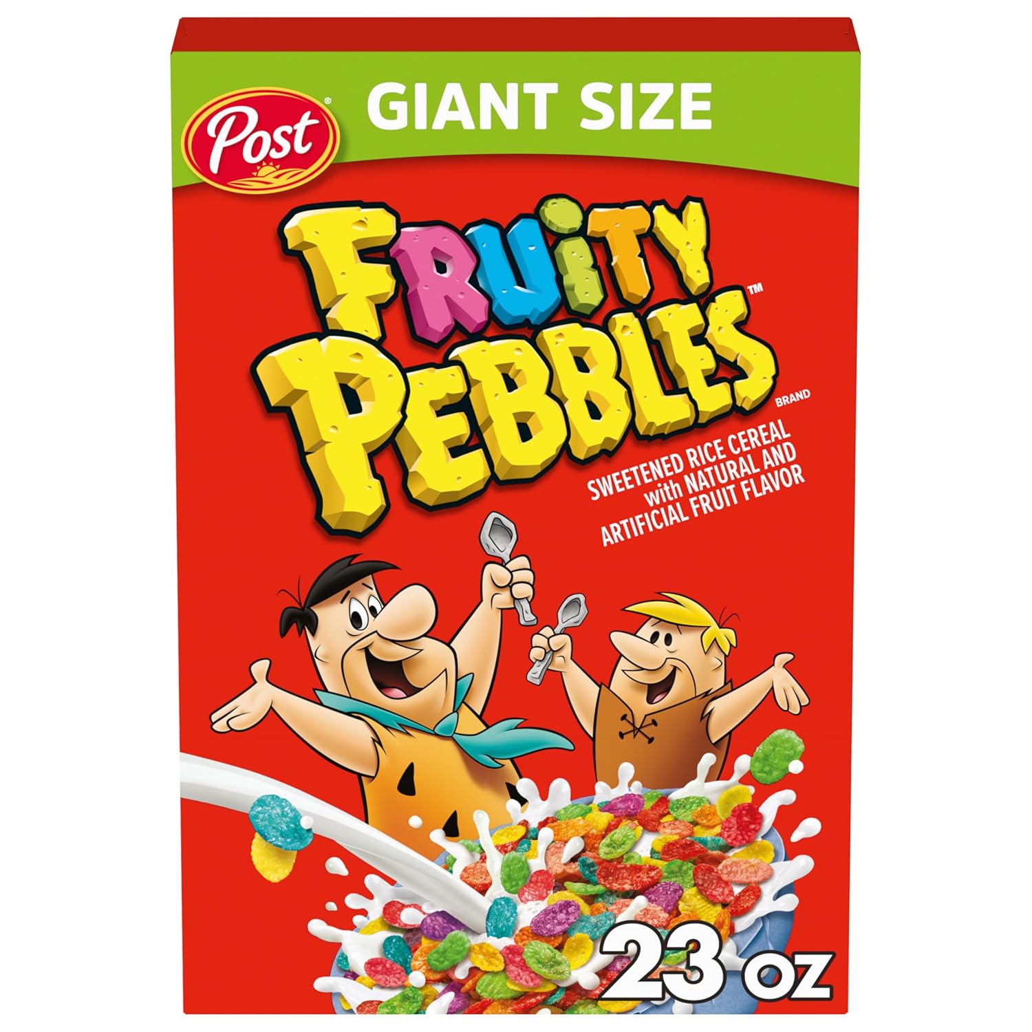 Amazon.com: Fruity PEBBLES Breakfast Cereal, Gluten Free, 10 Vitamins ...