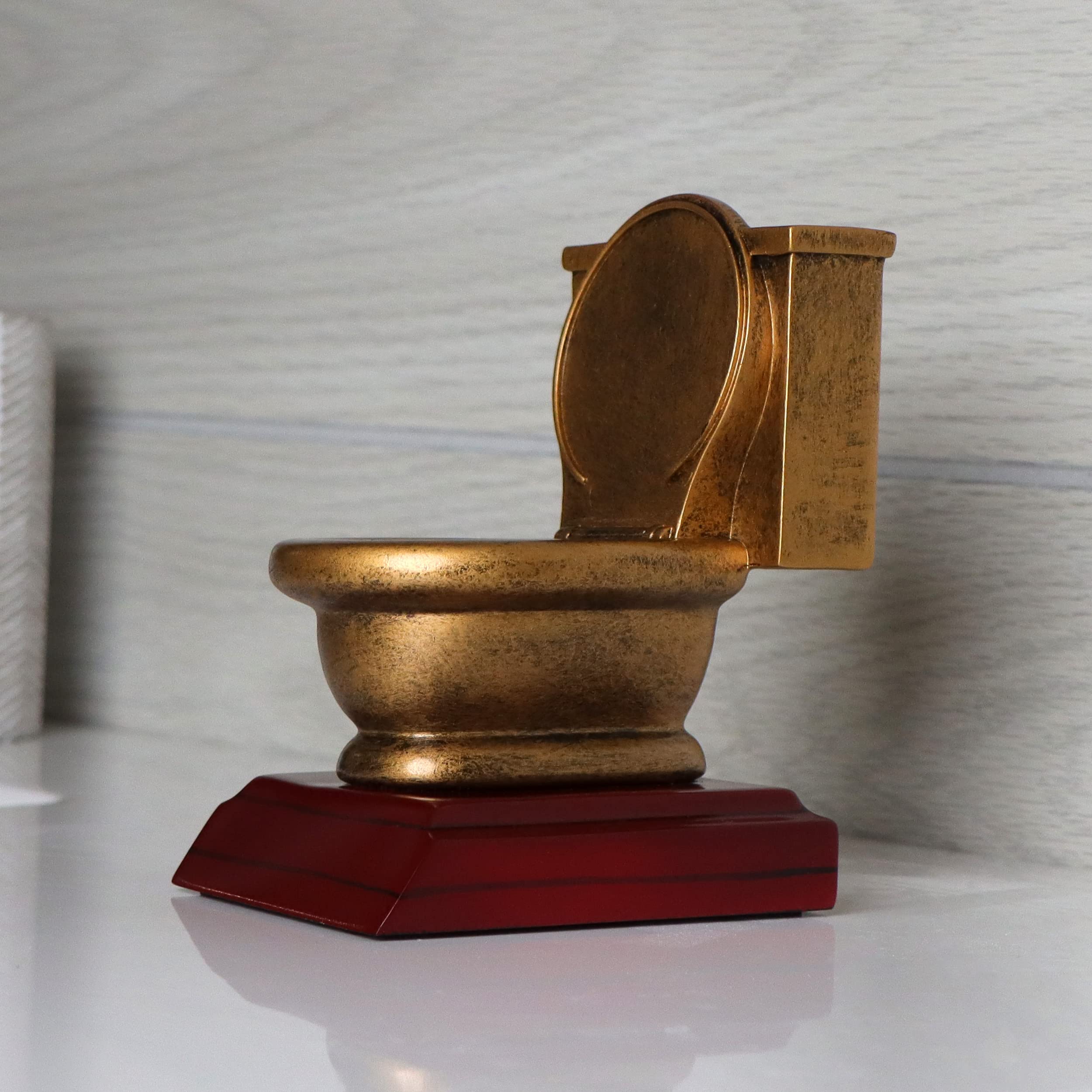 Soup Trophy Gold Toilet Bowl Loser Trophy | Potty Training Award | Last ...