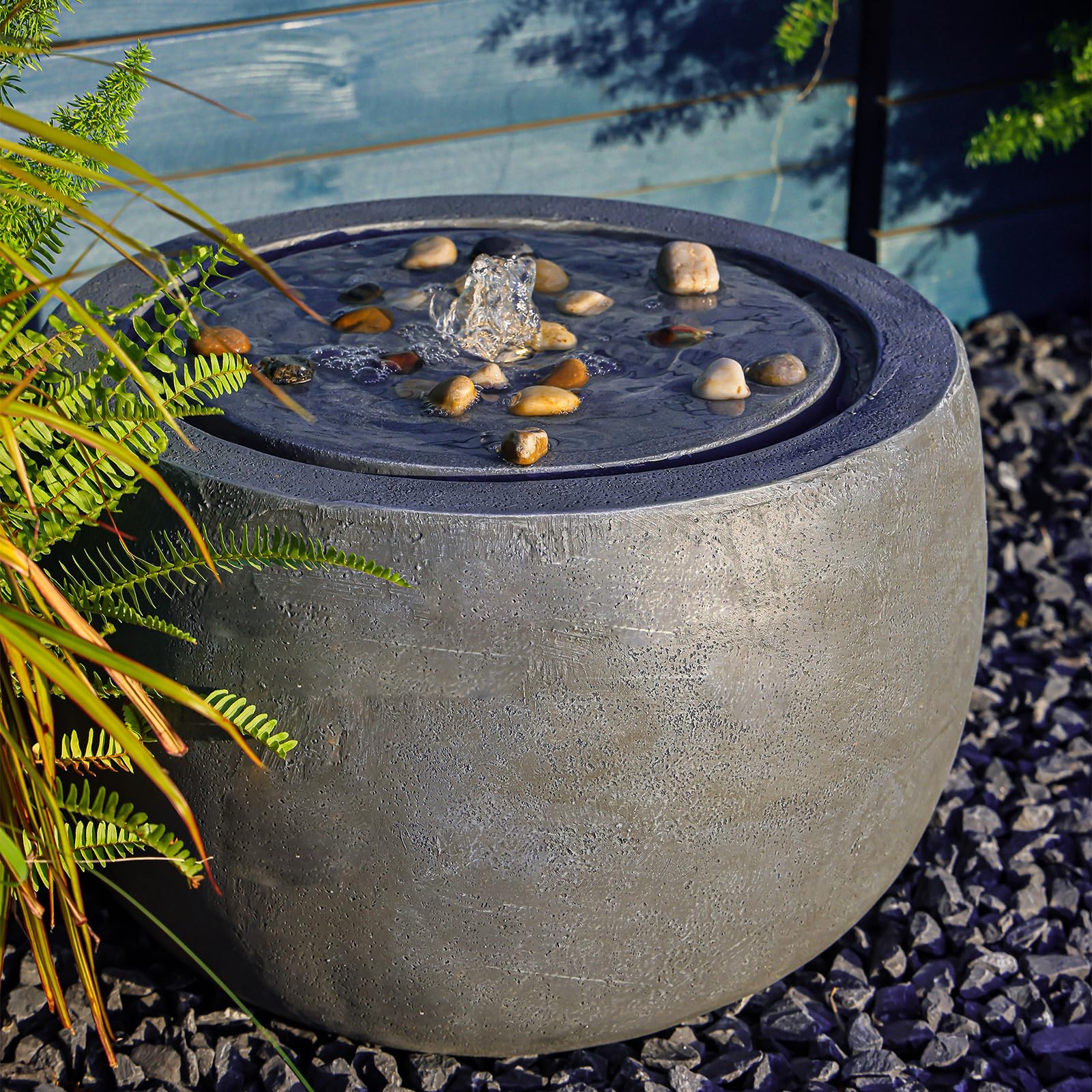 Cement Ponds Water Features Concrete Water Feature Wall 10m With