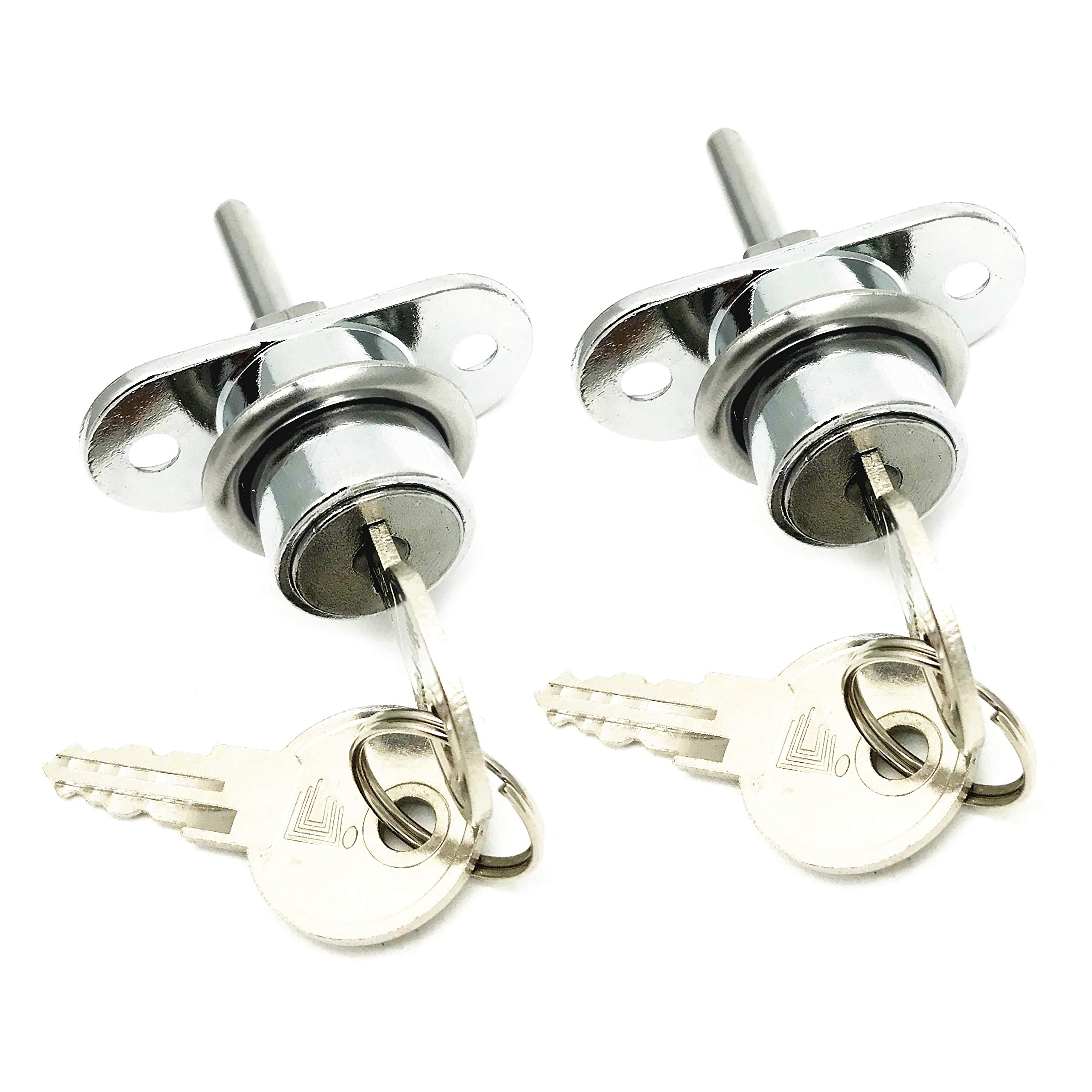 Amazon.com: XMHF 19mm Zinc Alloy Drawer Lock Desk Wardrobe Furniture ...