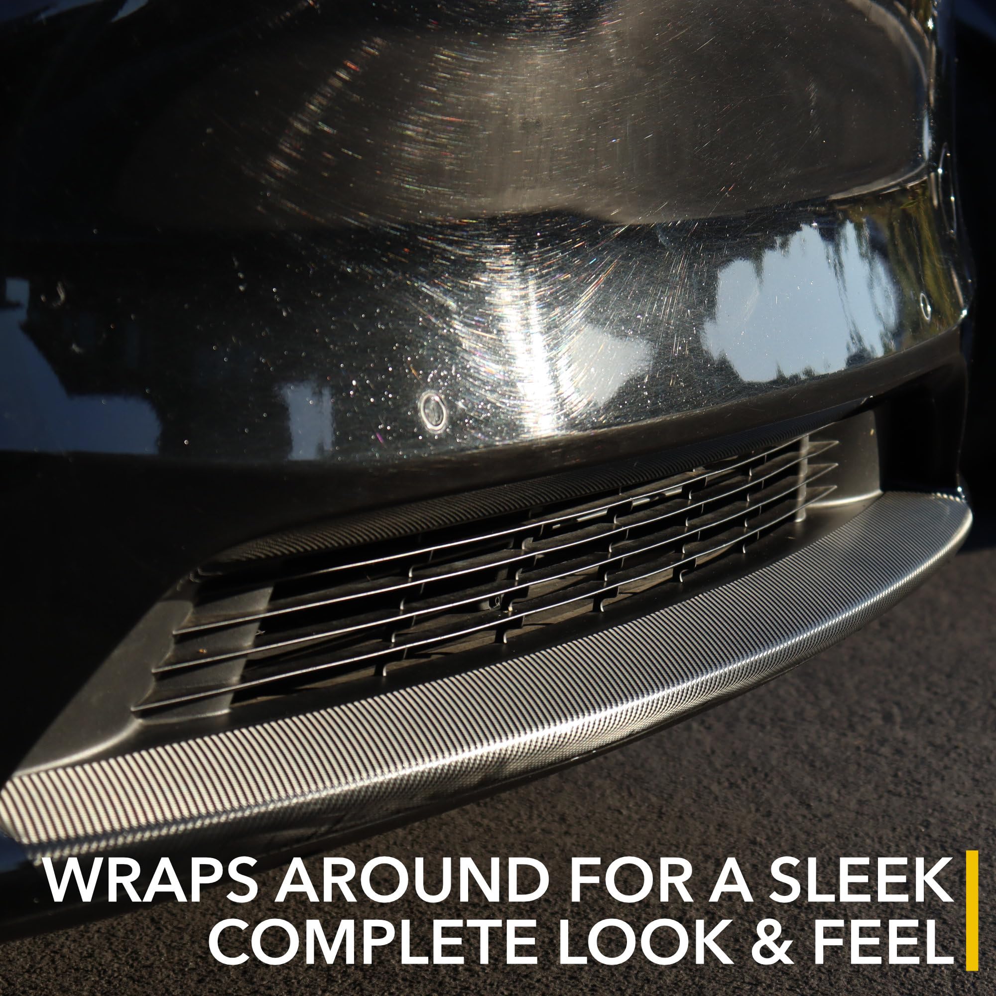 Snapklik.com : TWRAPS Front Lower Lip Wrap For Tesla Model Y 2019-2025 ...