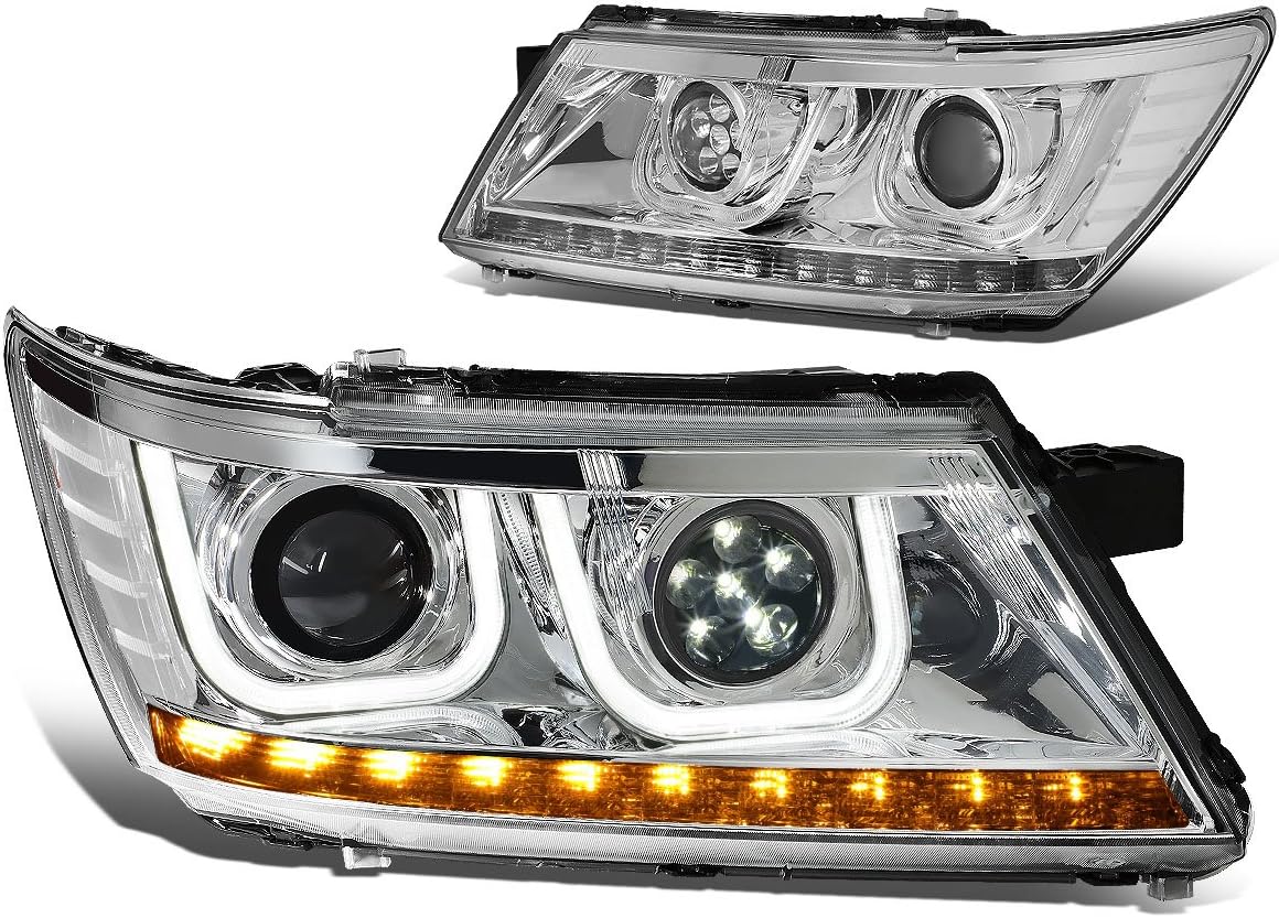 DNA Motoring LED DRL Front Bumper Headlight/Lamps Replacement ...