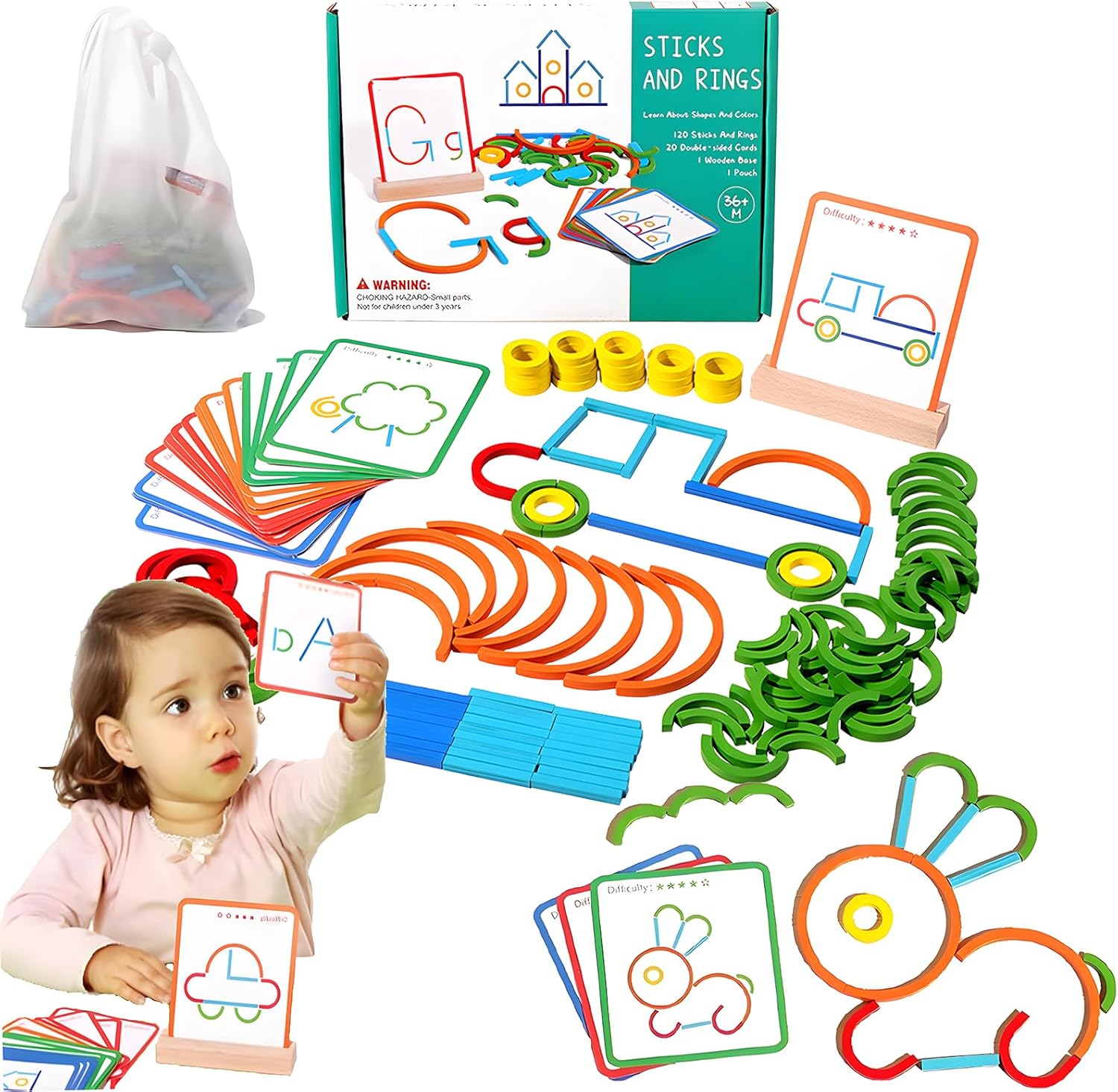 Amazon.com: Montessori Smart Sticks, Montessori Smart Sticks for ...