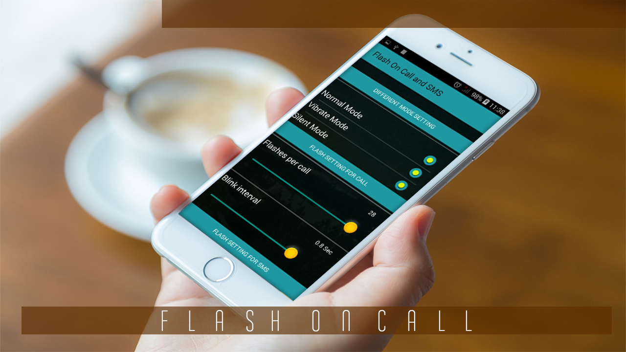 Flash on Call and Sms - App on Amazon Appstore