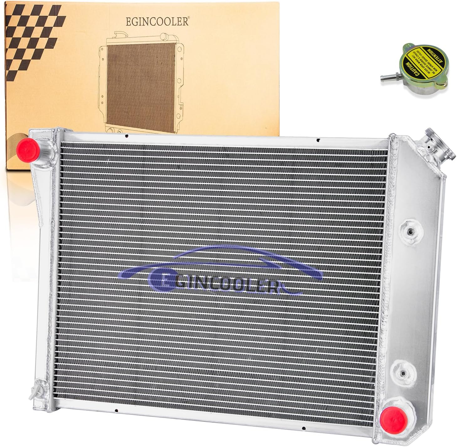 Amazon.com: EGINCOOLER 3 Row Core Aluminum Radiator for 1968-1988 Chevy ...