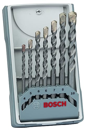 Bosch 2607017082 7 piezas de hormigón -Set "CYL-3" 0.157-0.394 in ...