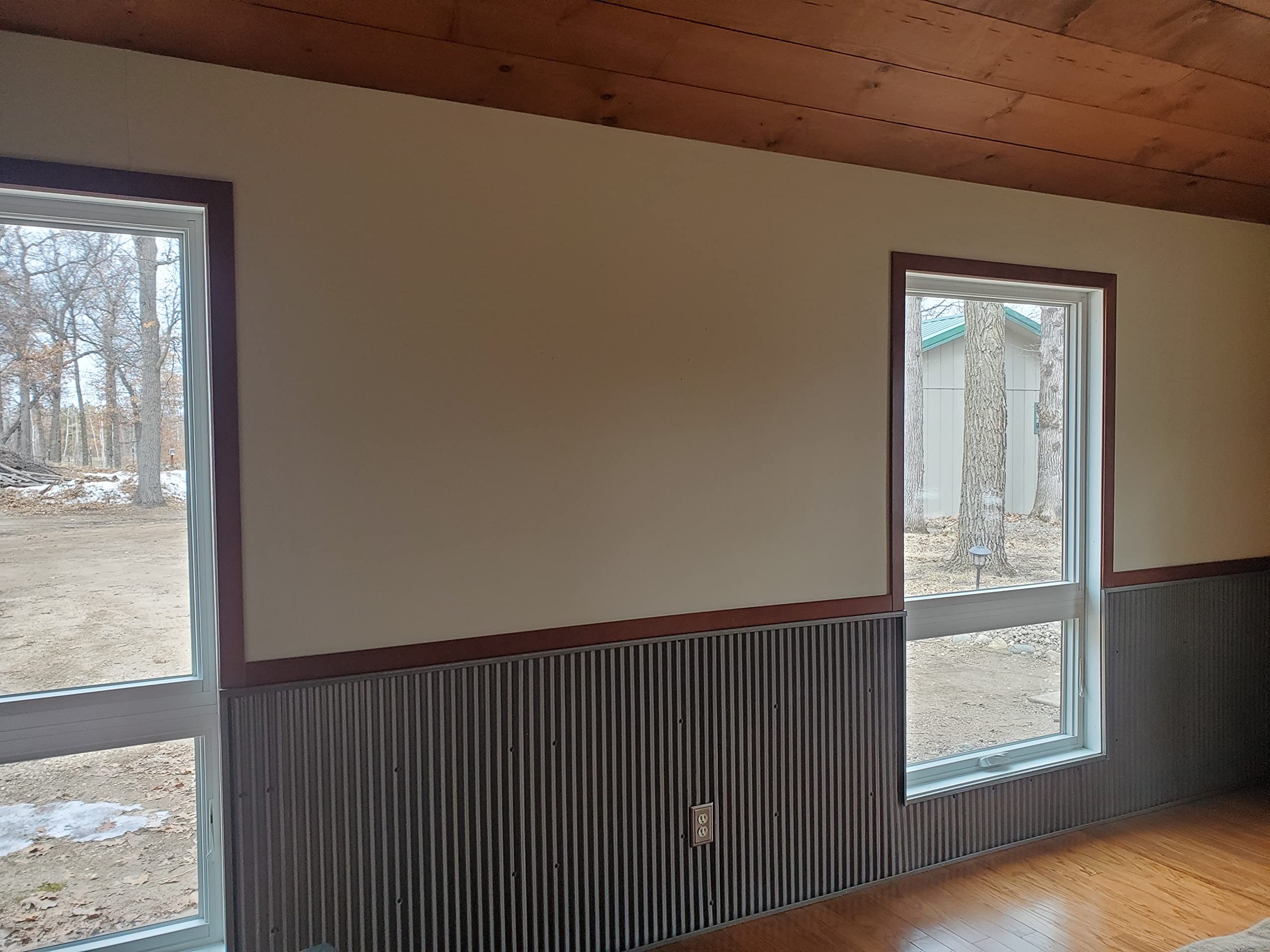 Corrugated Metal Wainscoting Garage Wainscoting Panels, Ideas, And