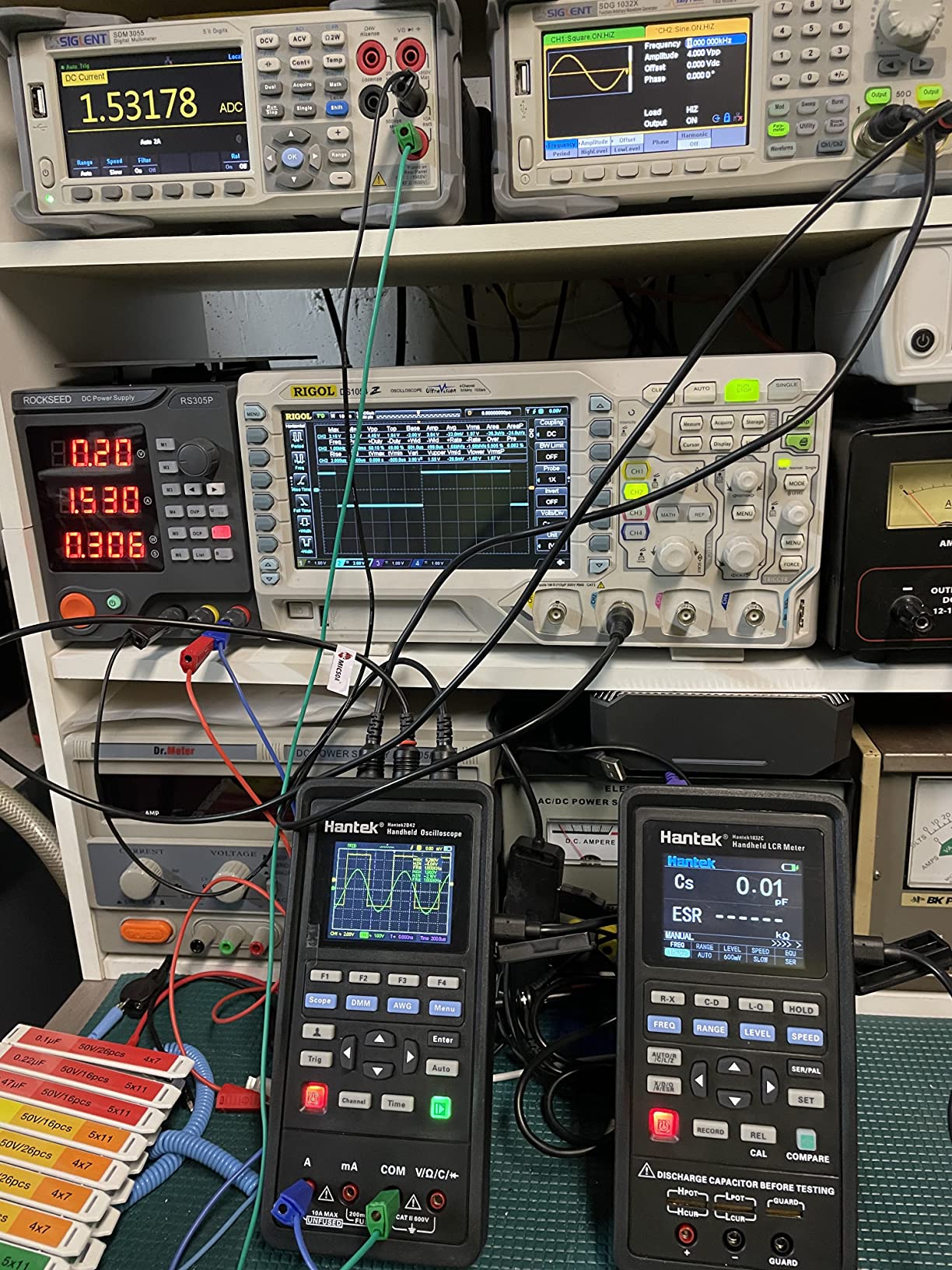 $29/mo - Finance Hantek 2D72 2CH Handheld Oscilloscope Scopemeter with ...