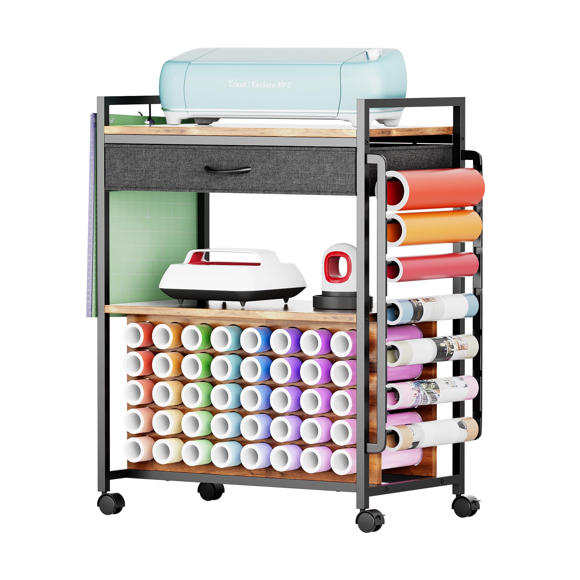 Amazon.com: PUNLUXU Organizers and Storage Compatible with Cricut ...