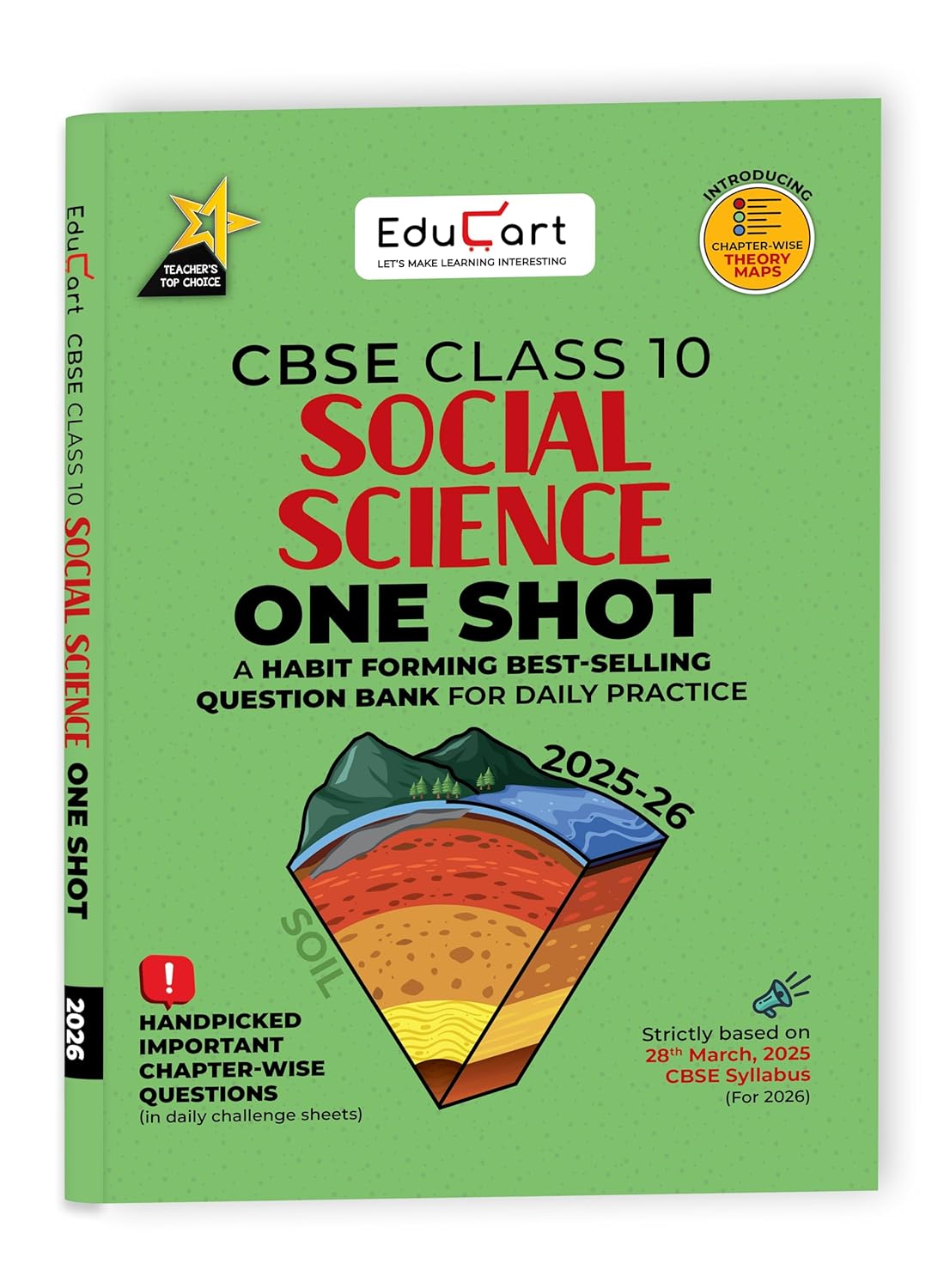 Amazon.com: Educart One-shot Social Science CBSE Class 10 Question Bank ...
