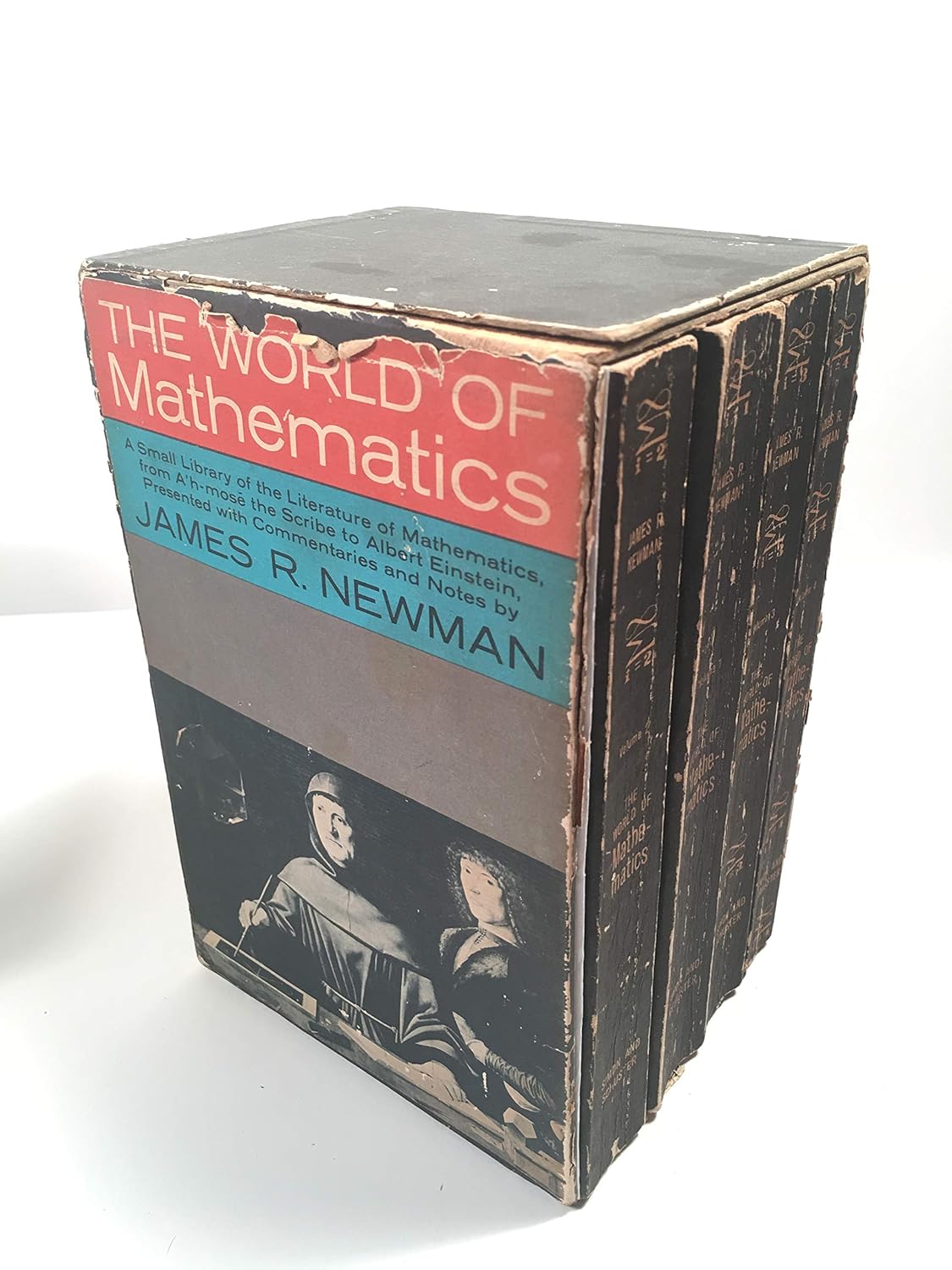 The World of Mathematics (4 Volume Set in box): James Roy Newman ...