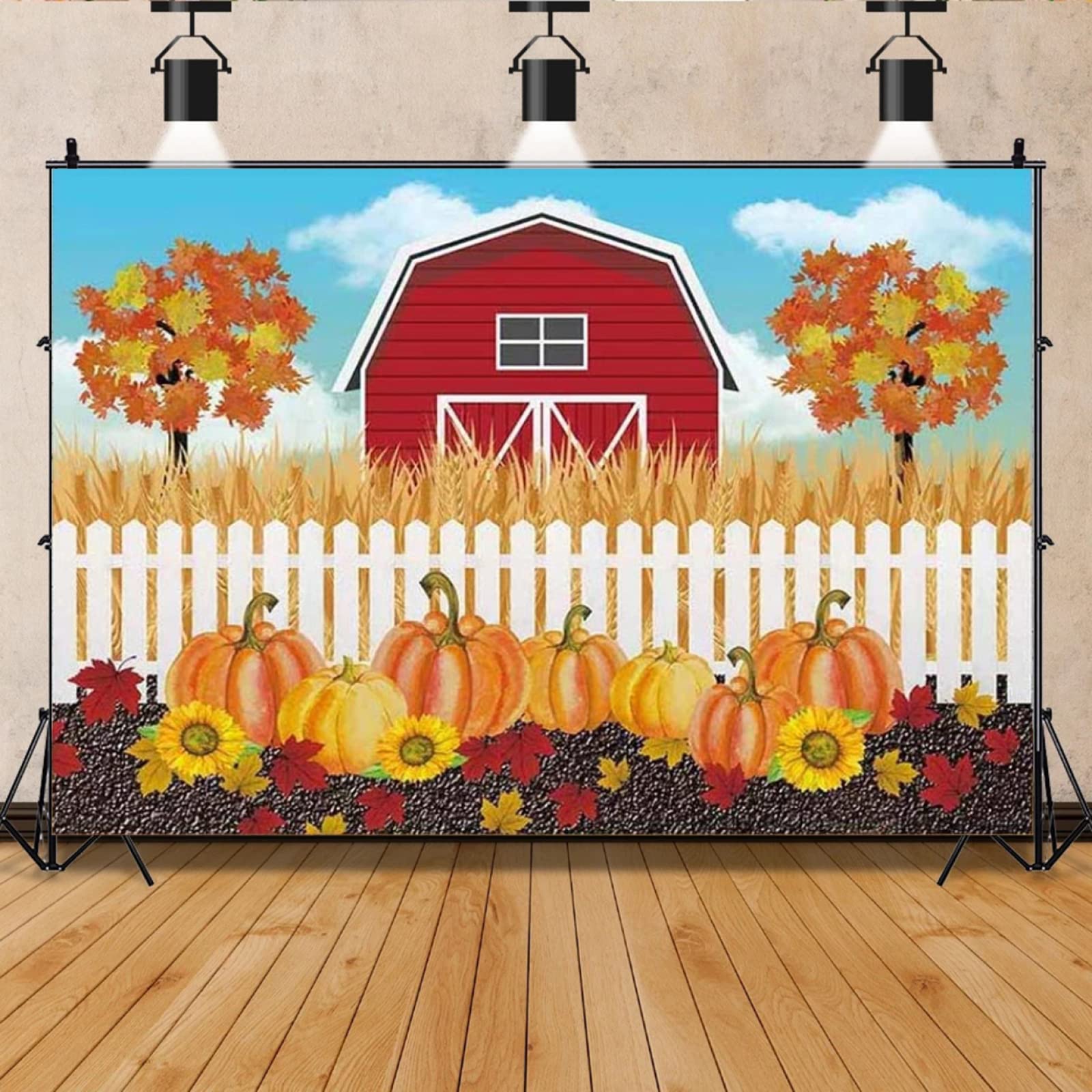 Country Farm Fall Backgrounds