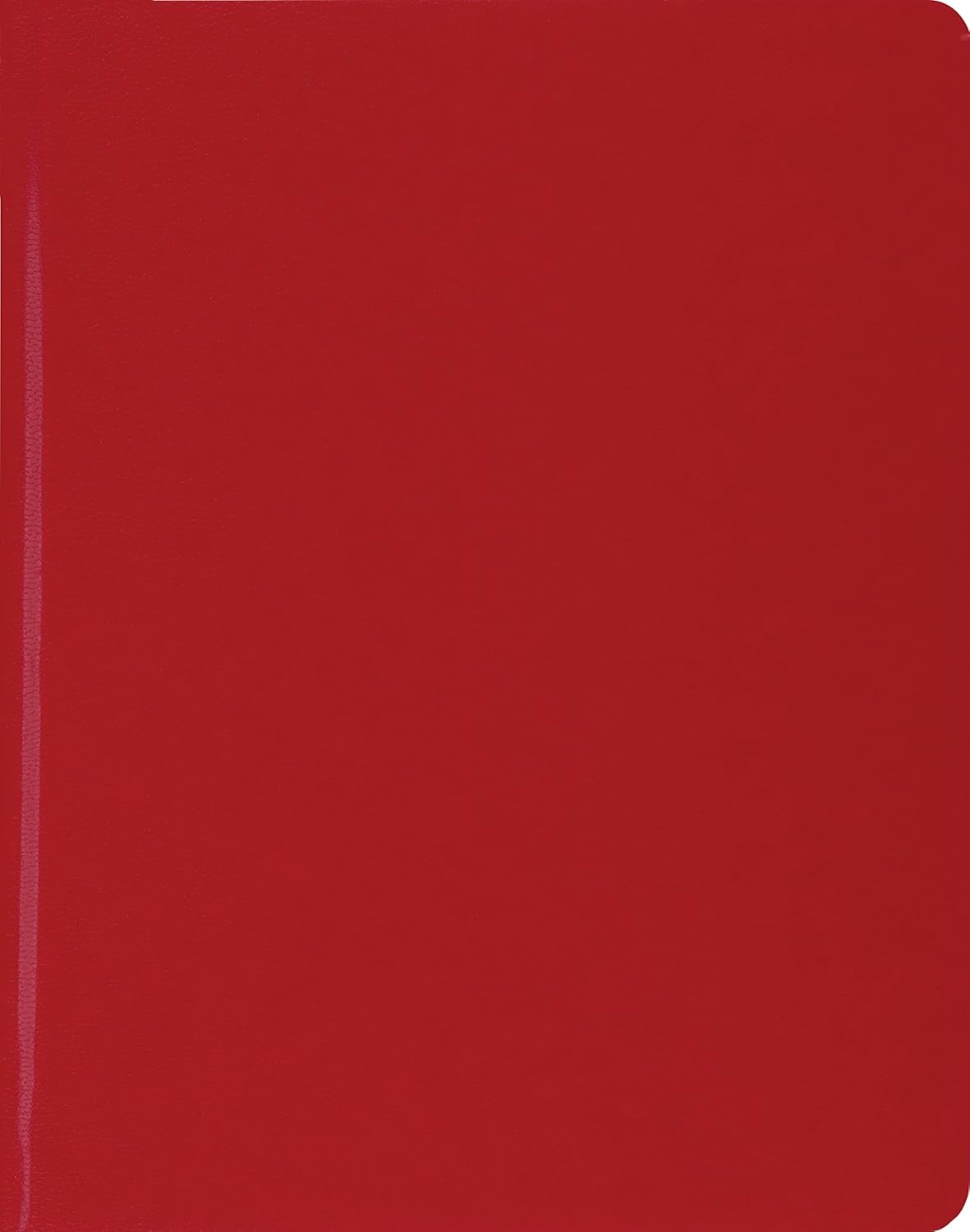 The Holy Bible: English Standard Version, Red, Single Column Journaling ...