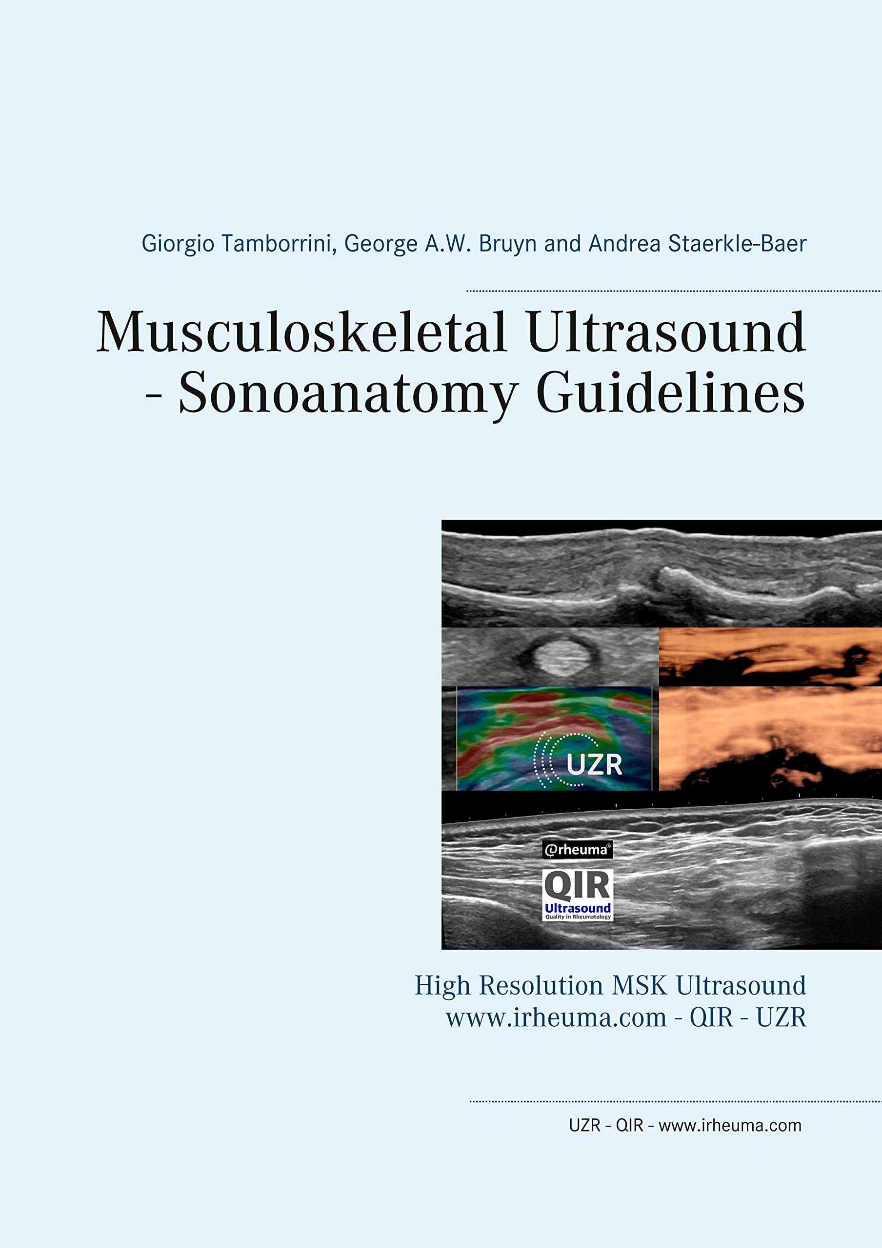 Buy Musculoskeletal Ultrasound - Sonoanatomy Guidelines: High ...