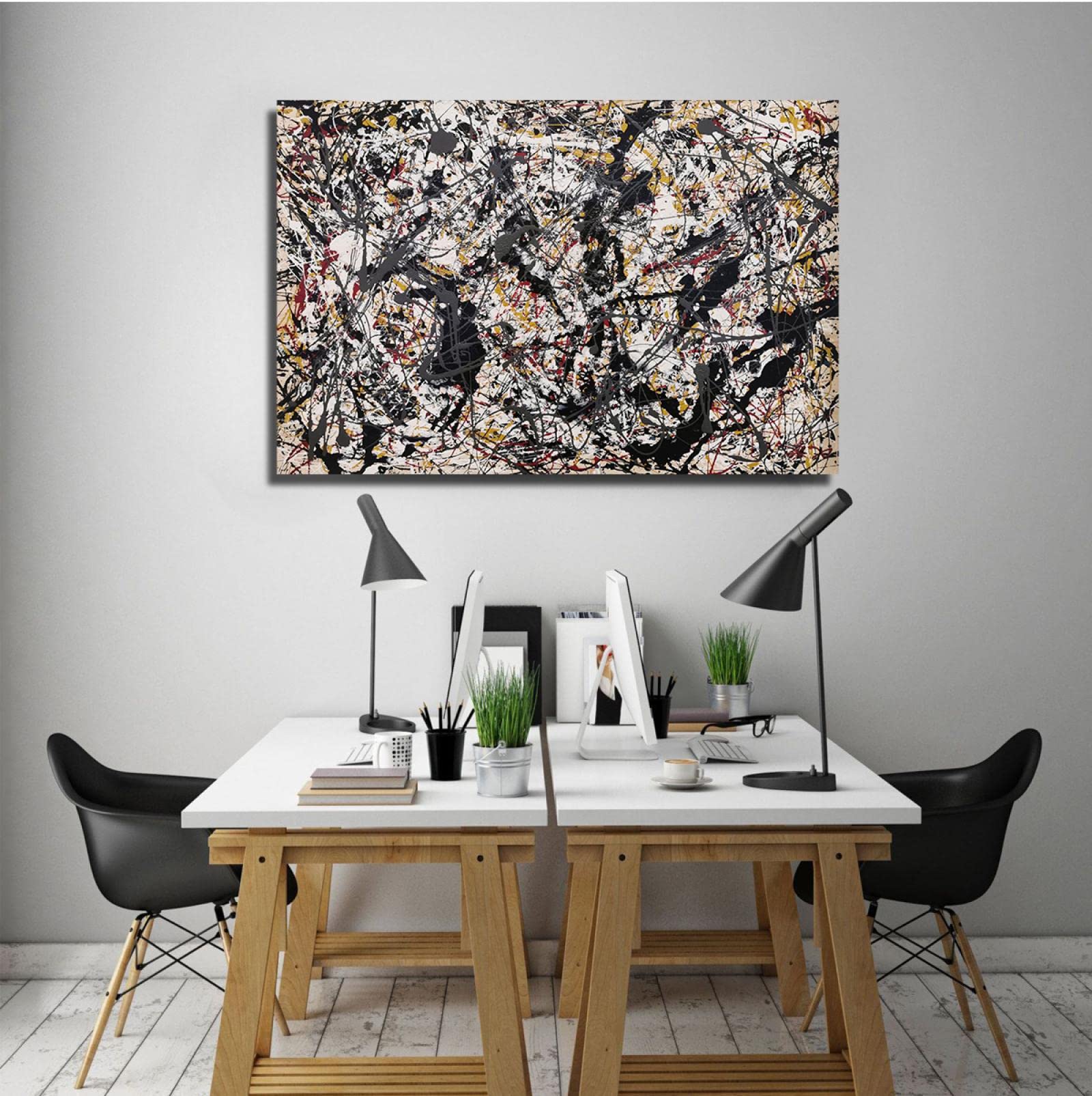 Dipinti Di Jackson Pollock In Bianco E Nero I Colori Di Jackson