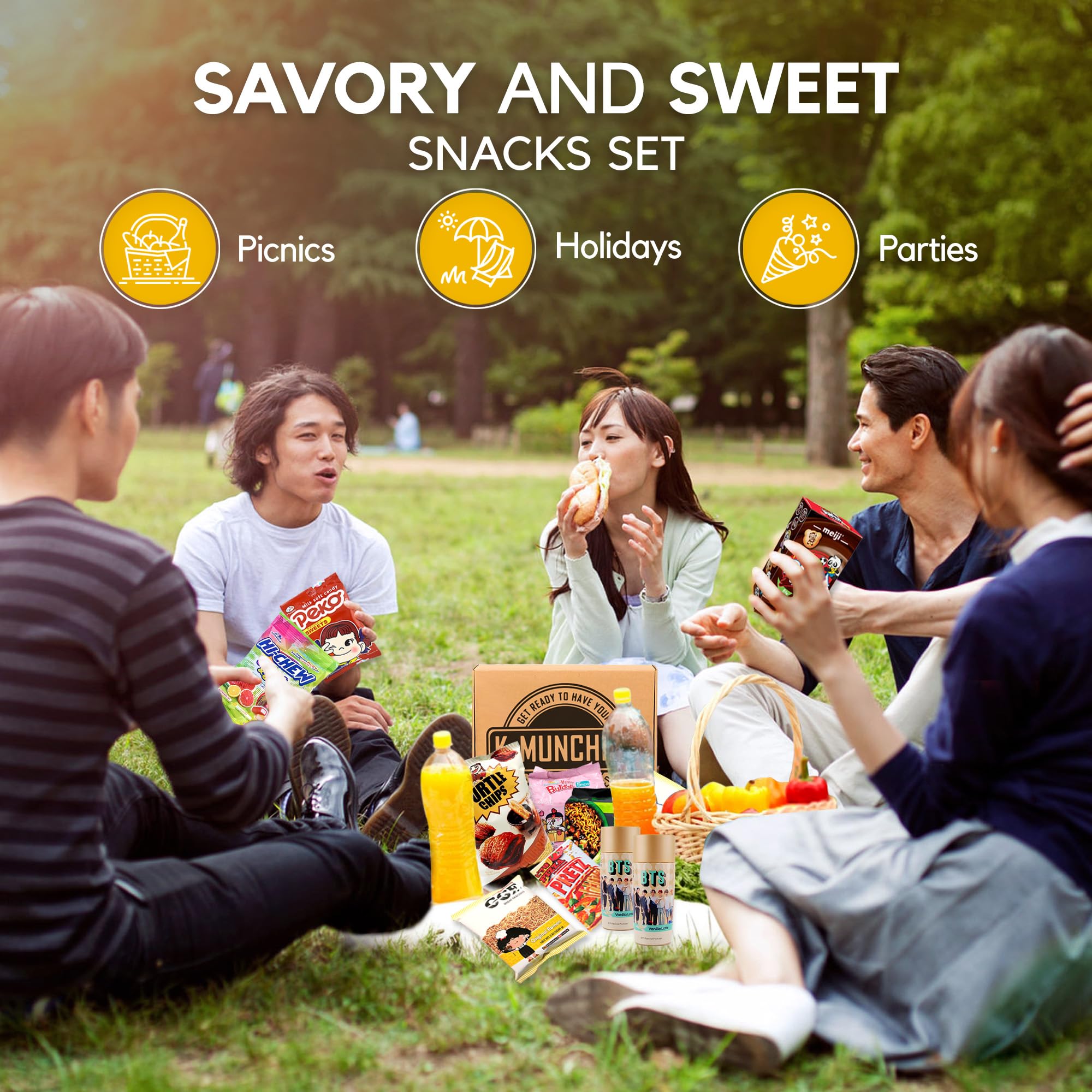 Snapklik.com : Asian Snacks Box - Mystery Box Japanese Snacks, Chinese ...