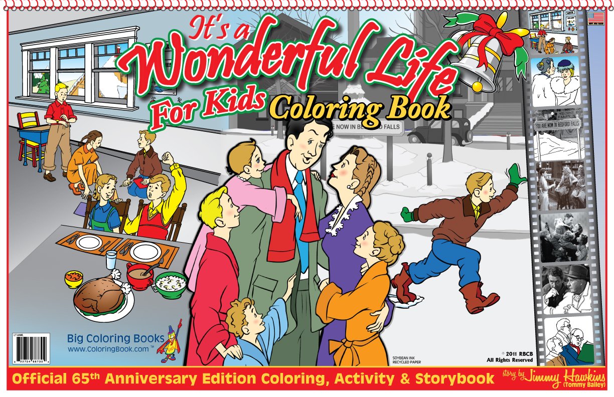 It's A Wonderful Life for Kids LapTop (65th Anniversary) Coloring Book ...