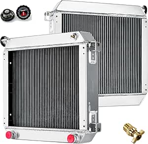 Amazon.com: OzCoolingParts OEM# 86402724 86401465 Radiators, 3 Row Core Aluminum Tractor ...