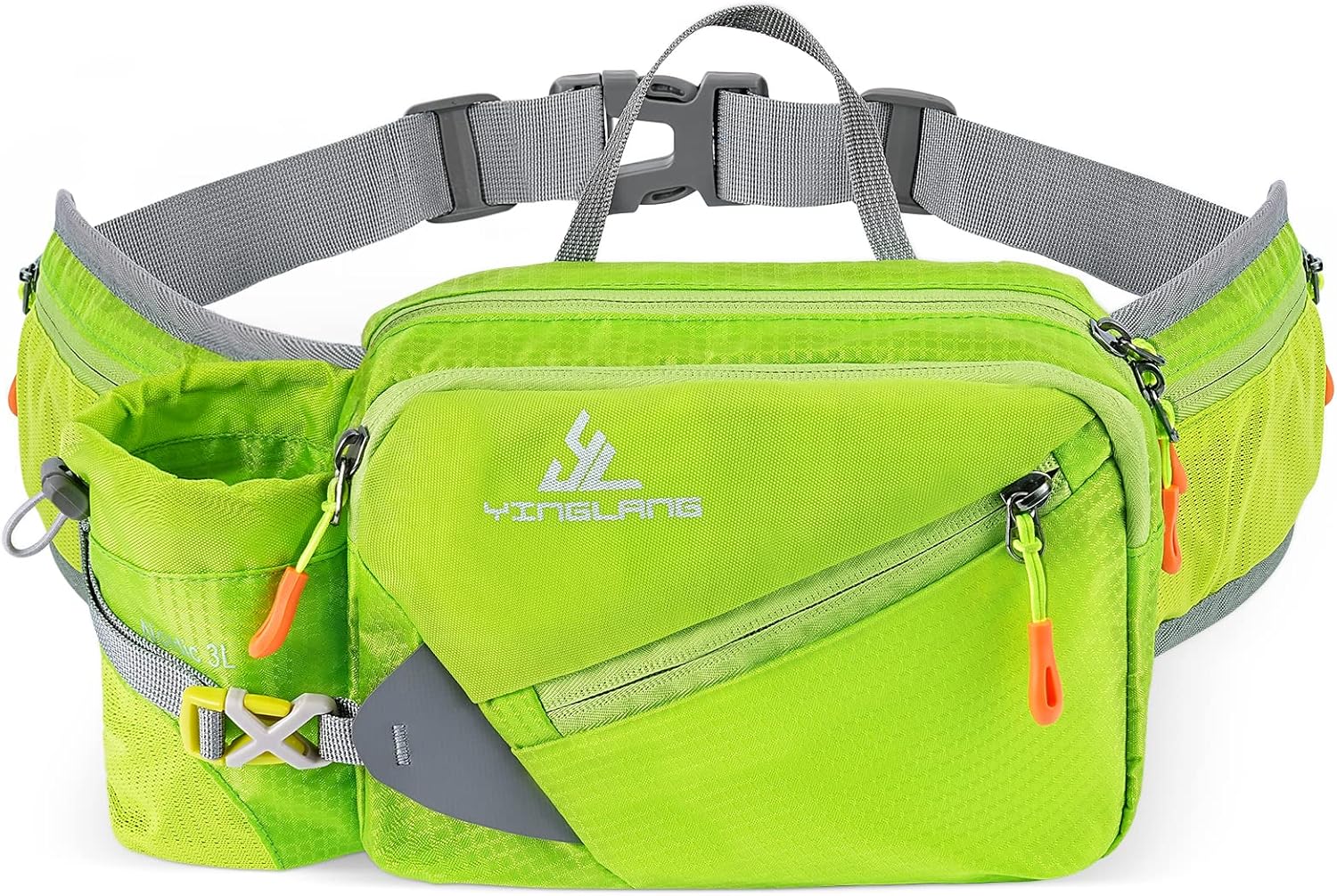 Amazon.com: Hiking Waist Bag Running Hydration Belt, Alltope Fanny Pack ...