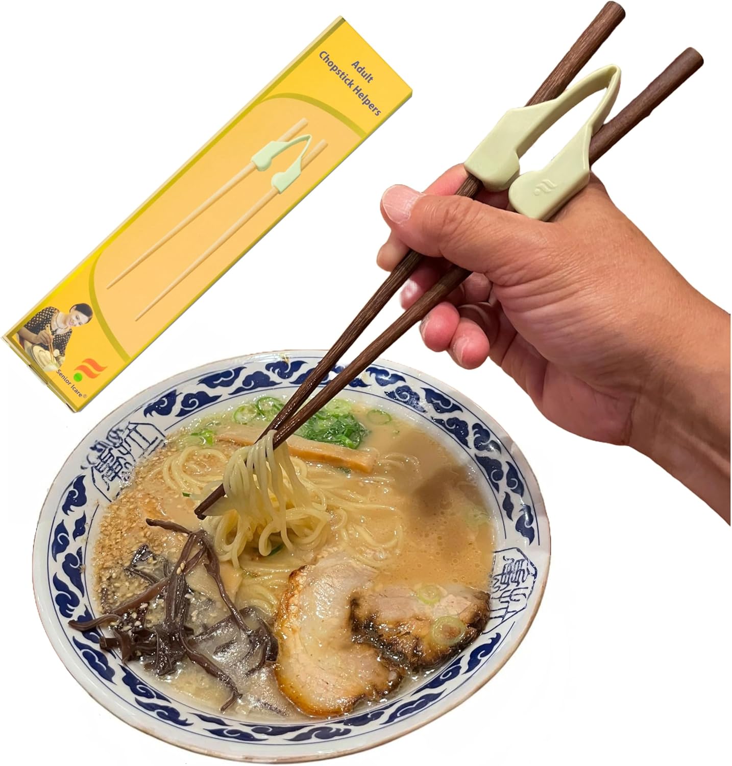 Amazon.com: Chopstick Helper for Adults - Reusable Training Chopsticks ...